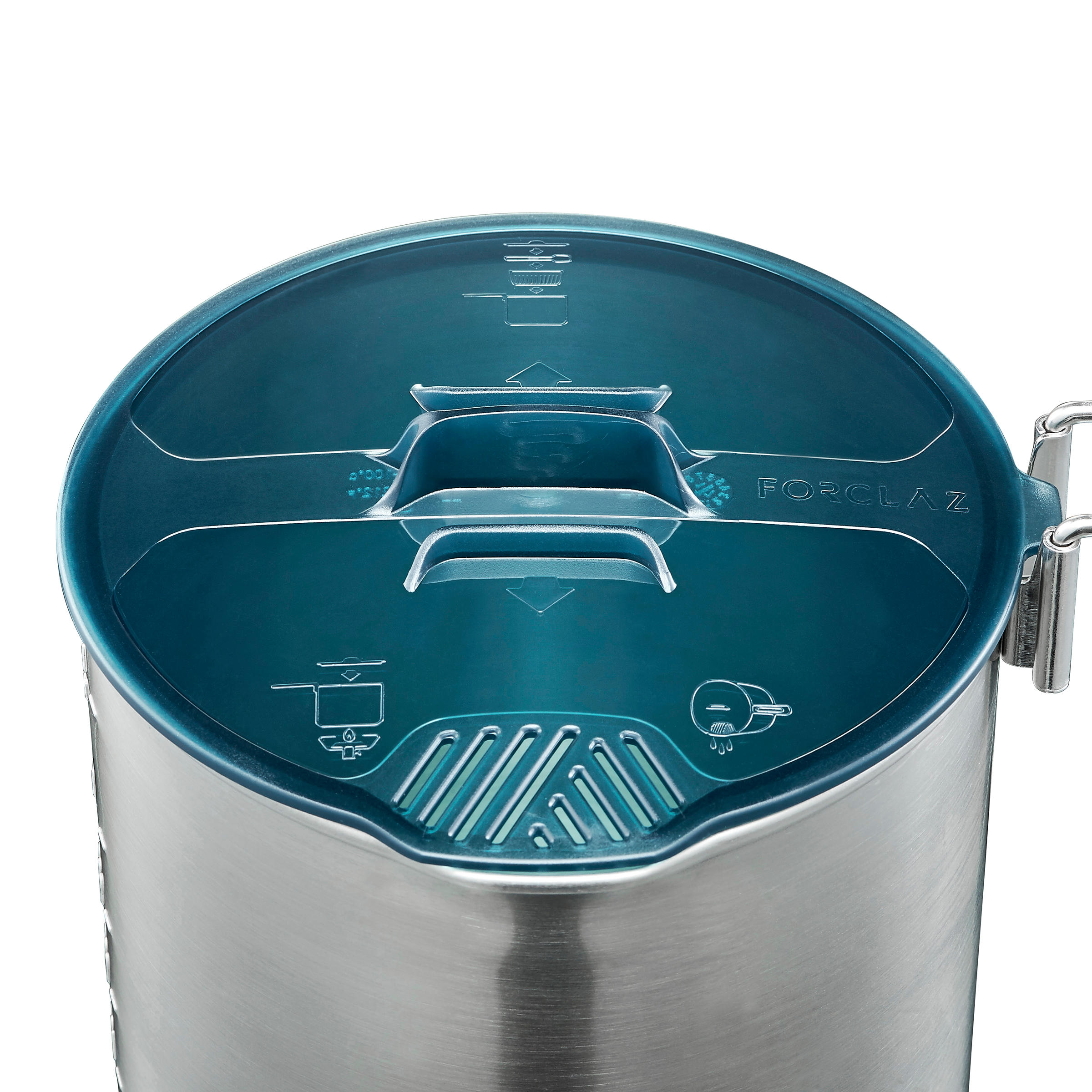 Trek 500 Stainless Steel 2-Person 1.6 L Cooking Set - Dark grey‎, Dark ...