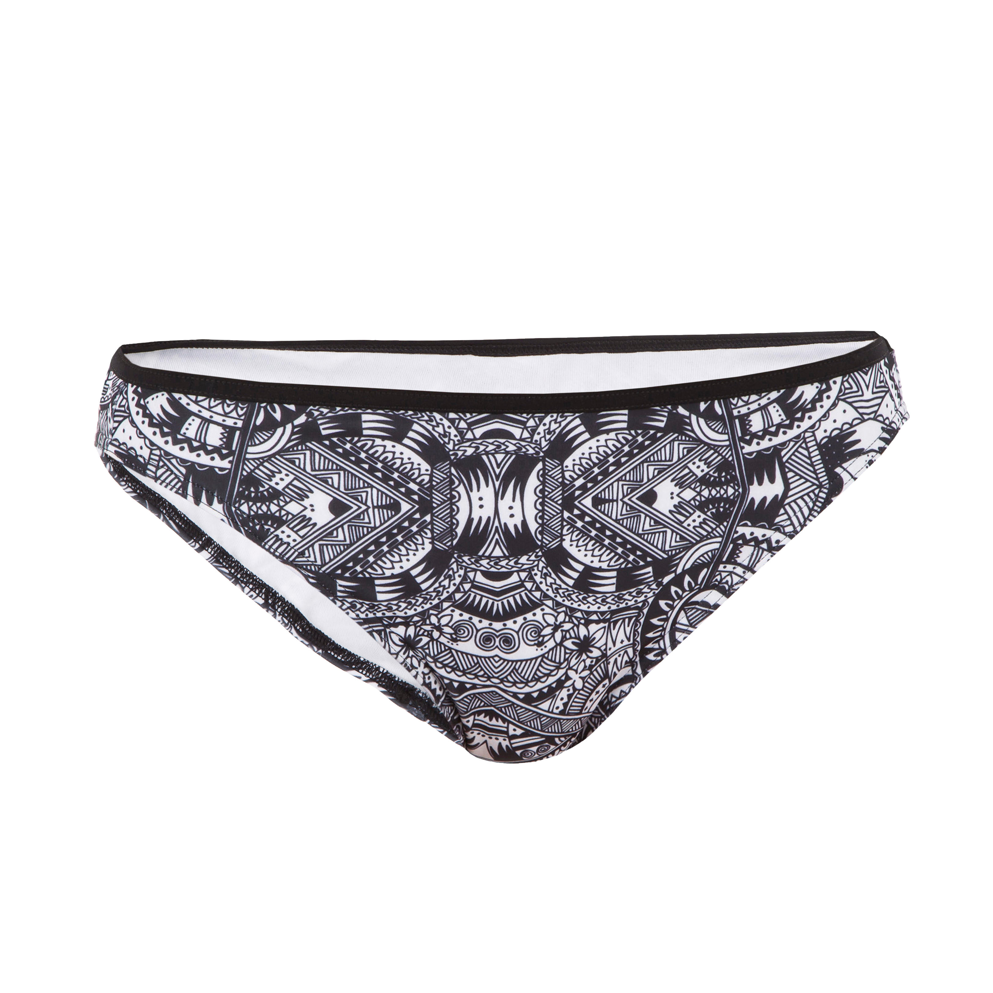 Women's classic bikini brief surfer swimsuit bottoms NINA MAORI - Decathlon