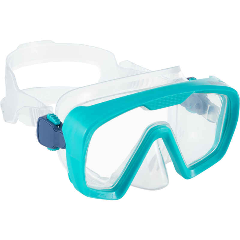 Adults’ mask SUBEA SCD 100 translucent skirt and turquoise circling ...