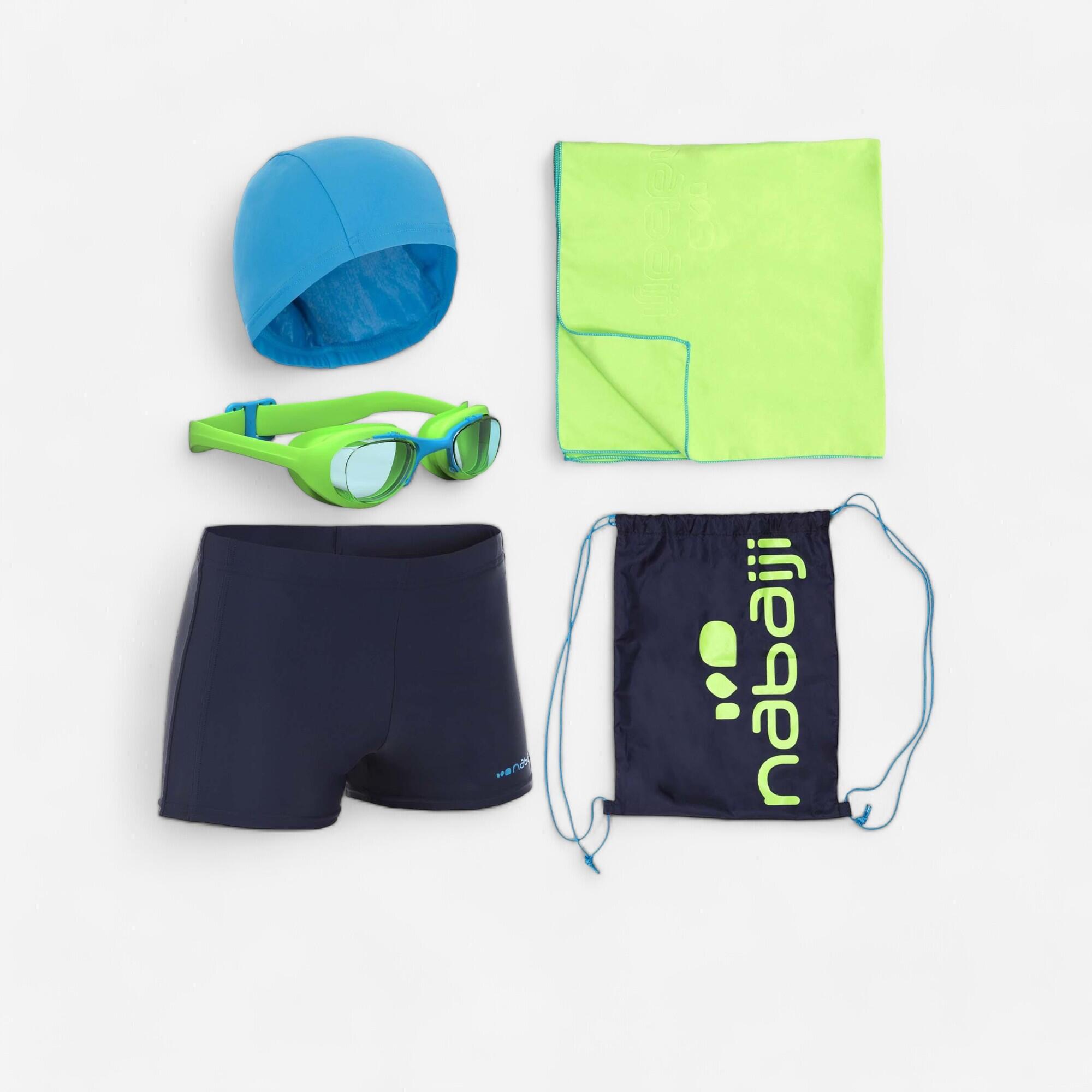 Nabaiji KIT DE NATATION B-ACTIVE + : MAILLOT DE BAIN, LUNETTES, BONNET ...