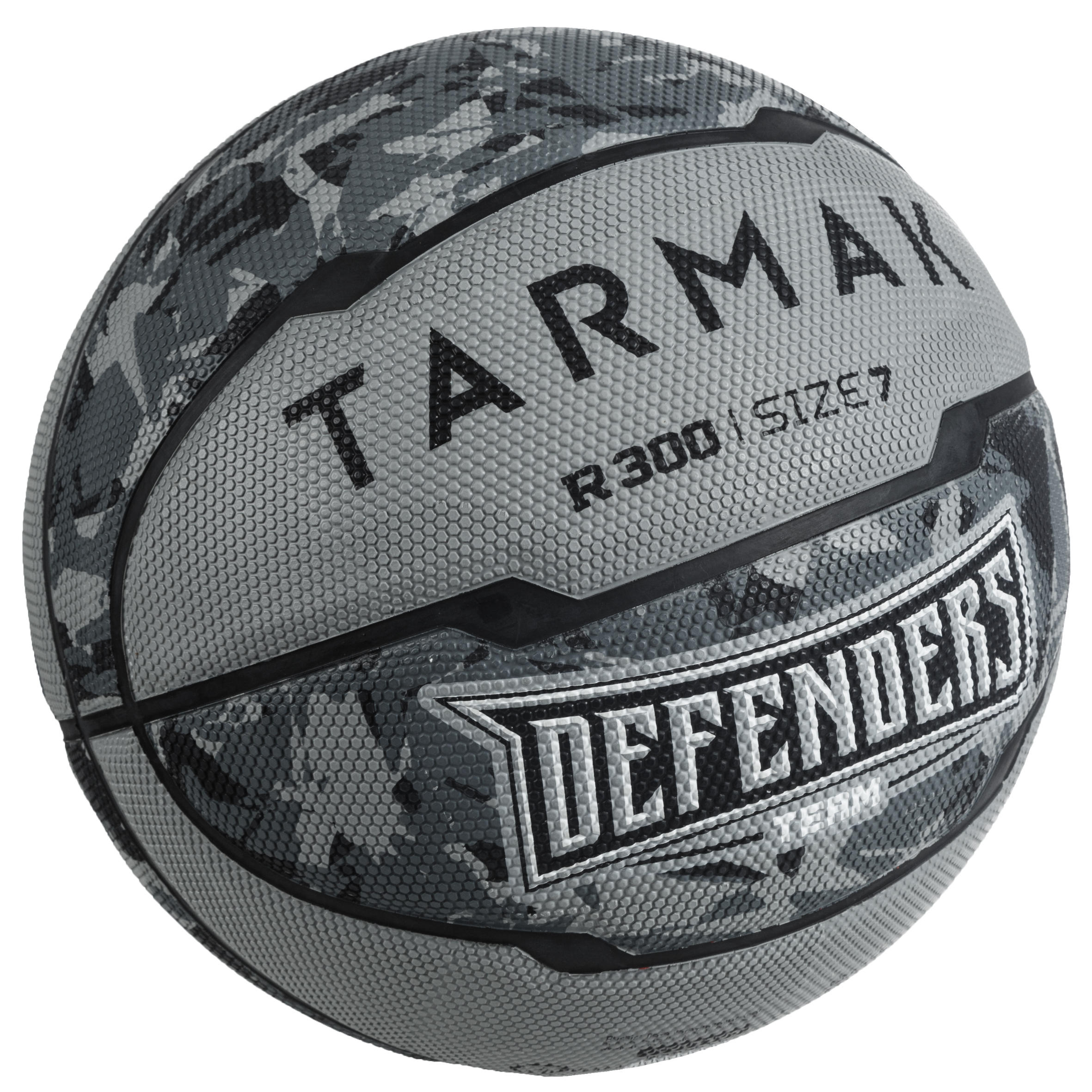 R300 Basketball Size 7, Beginner Players Ages 13 & Up - Grey - Decathlon