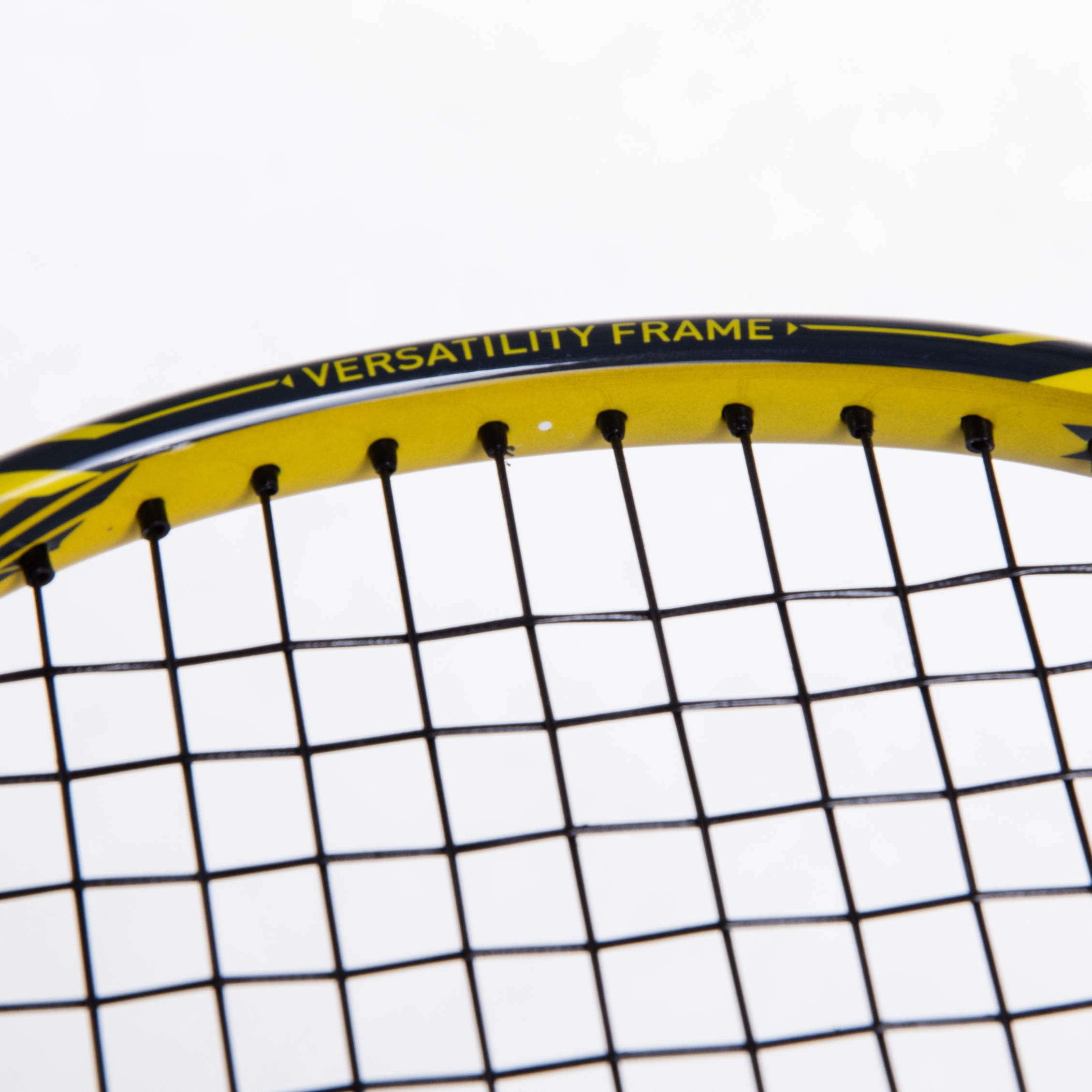 ADULT BADMINTON RACKET BR 590 BLACK YELLOW PERFLY | Decathlon