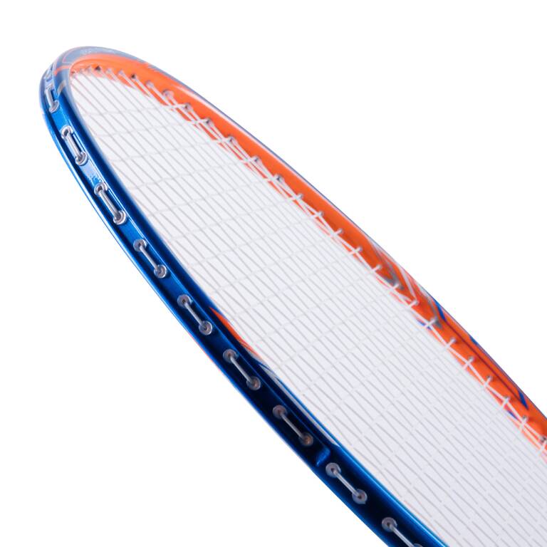 JUNIOR BADMINTON RACKET BR 560 LITE BLUE ORANGE - Decathlon
