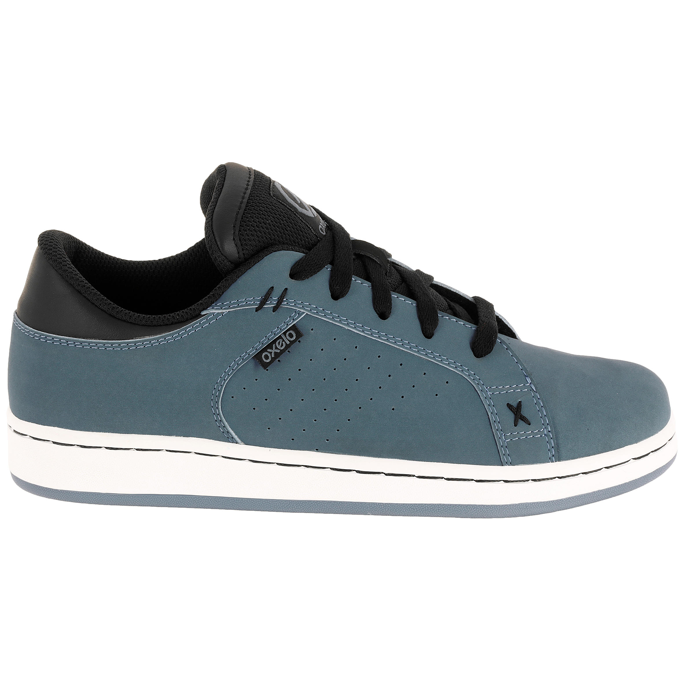Crush Beginner Kids' Skate Shoes - Blue/Grey - Decathlon