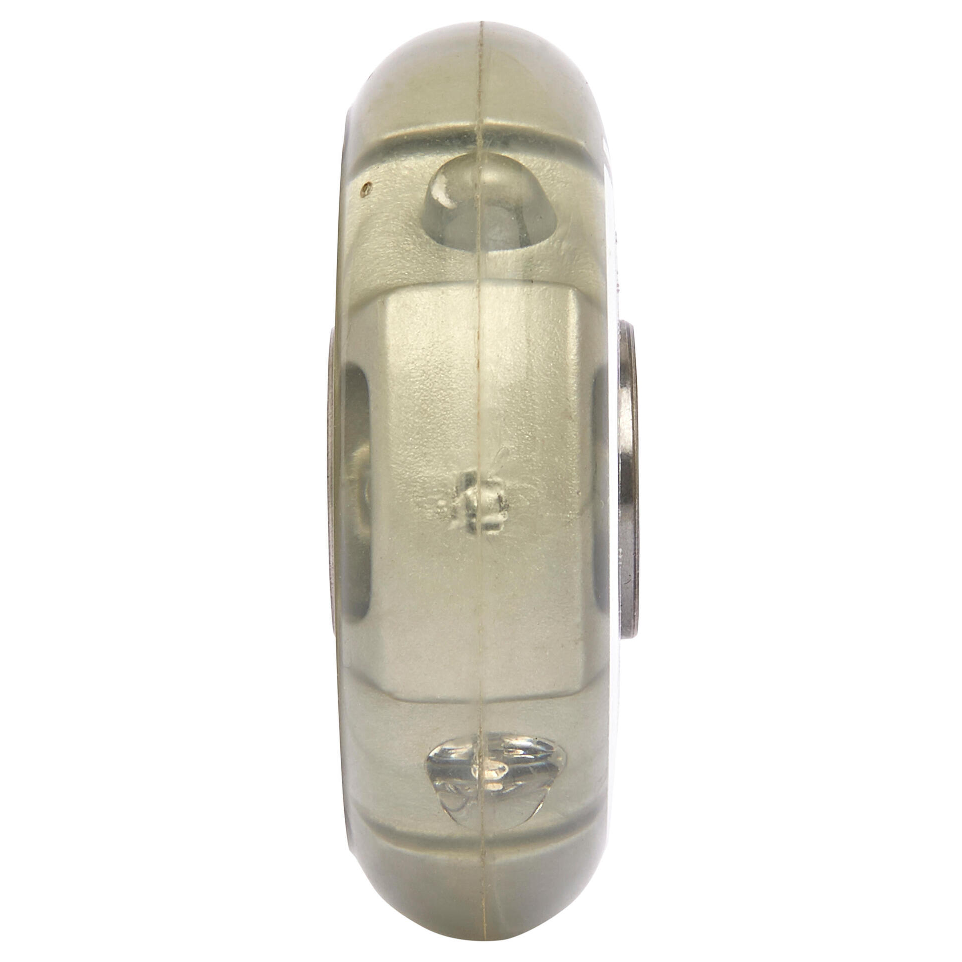 Set of 2 Light-Up 63 mm 80A Inline Skate Wheels + Bearings