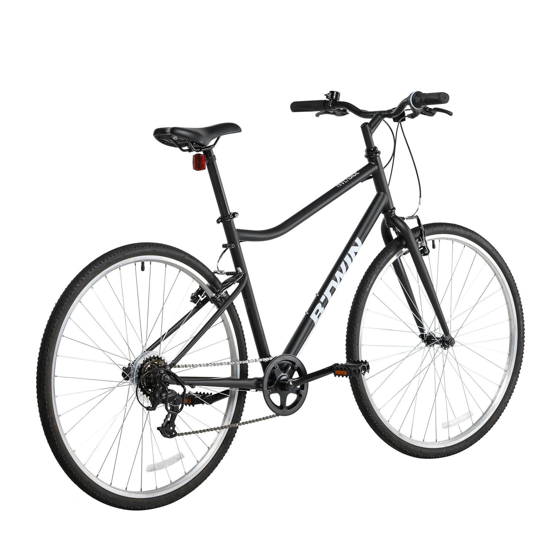 Hybrid Bike Riverside 100 6 speed V-Brake - Black