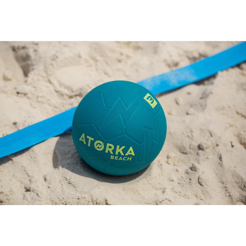 Ballon de beach handball HB500B taille 3 bleu ATORKA | Decathlon