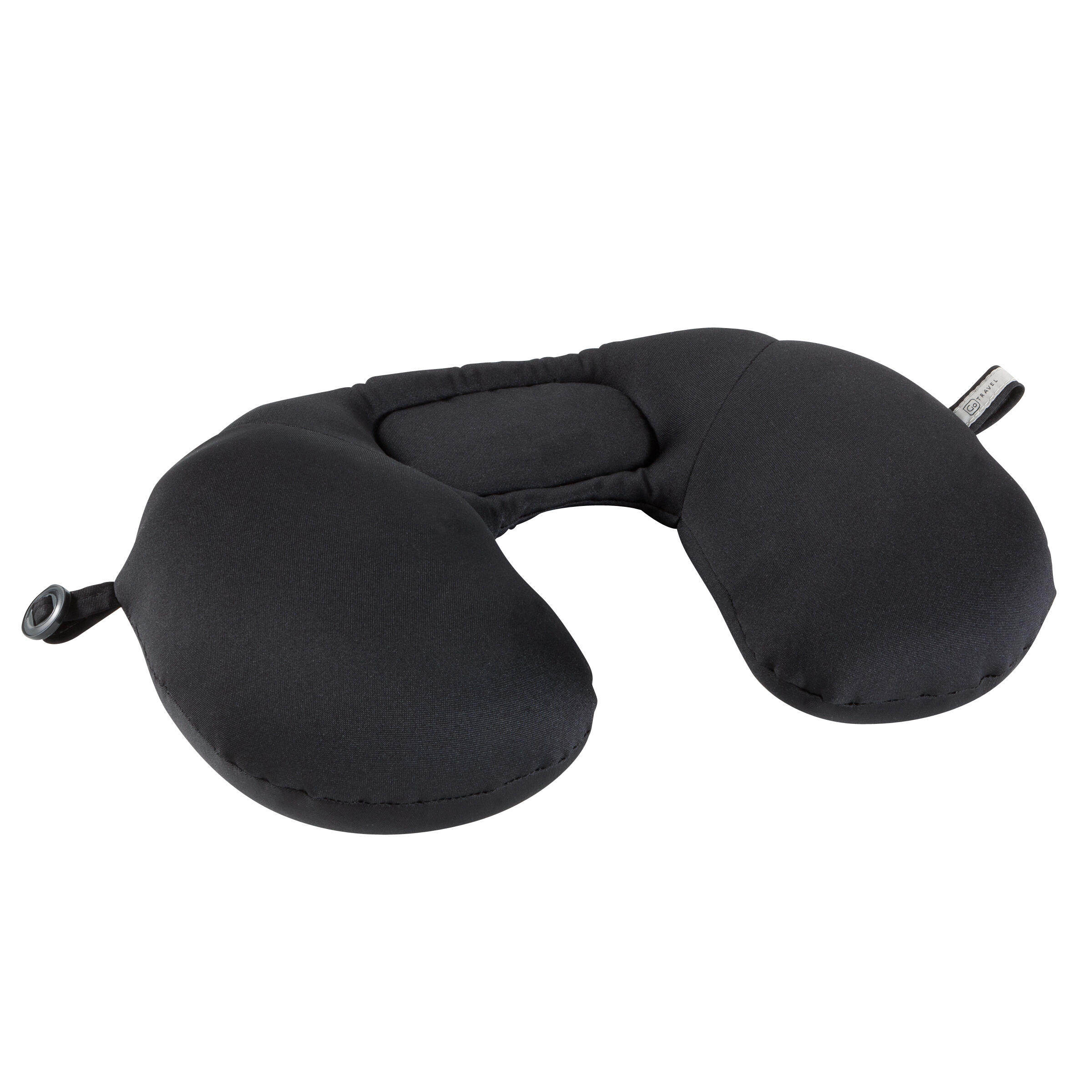 Microbead travel pillow/cushion - black - Decathlon
