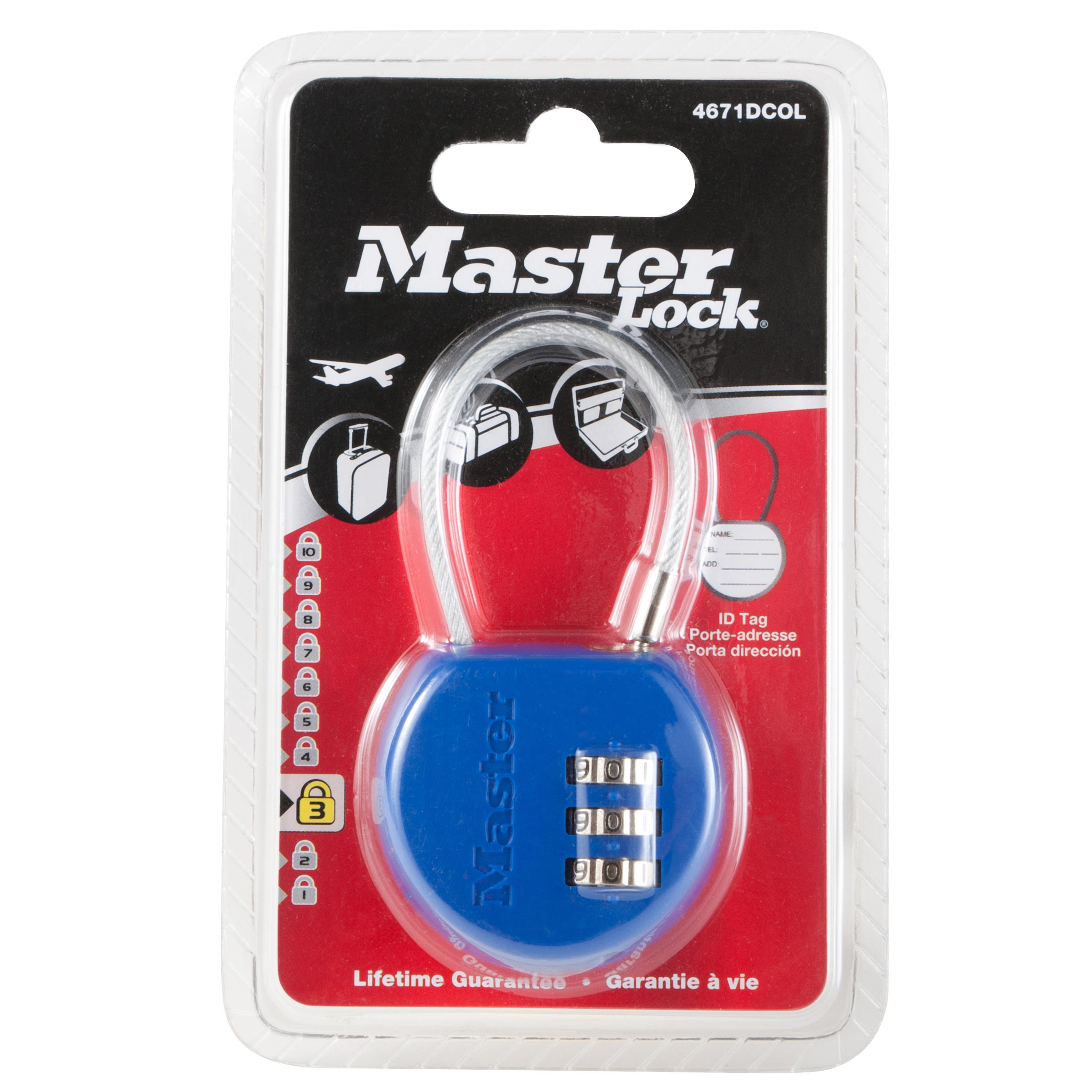 Travel Address-Holder Padlock - Decathlon