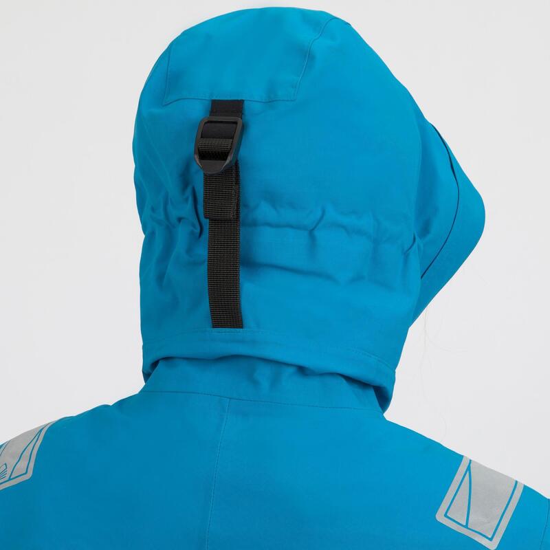 Women's Waterproof Windproof Sailing Jacket 500 - Navy TRIBORD - Decathlon