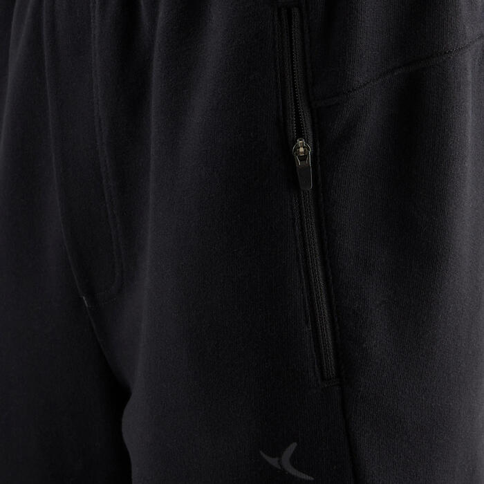 Pantalon Training Homme Regular 500 Noir Domyos | Decathlon