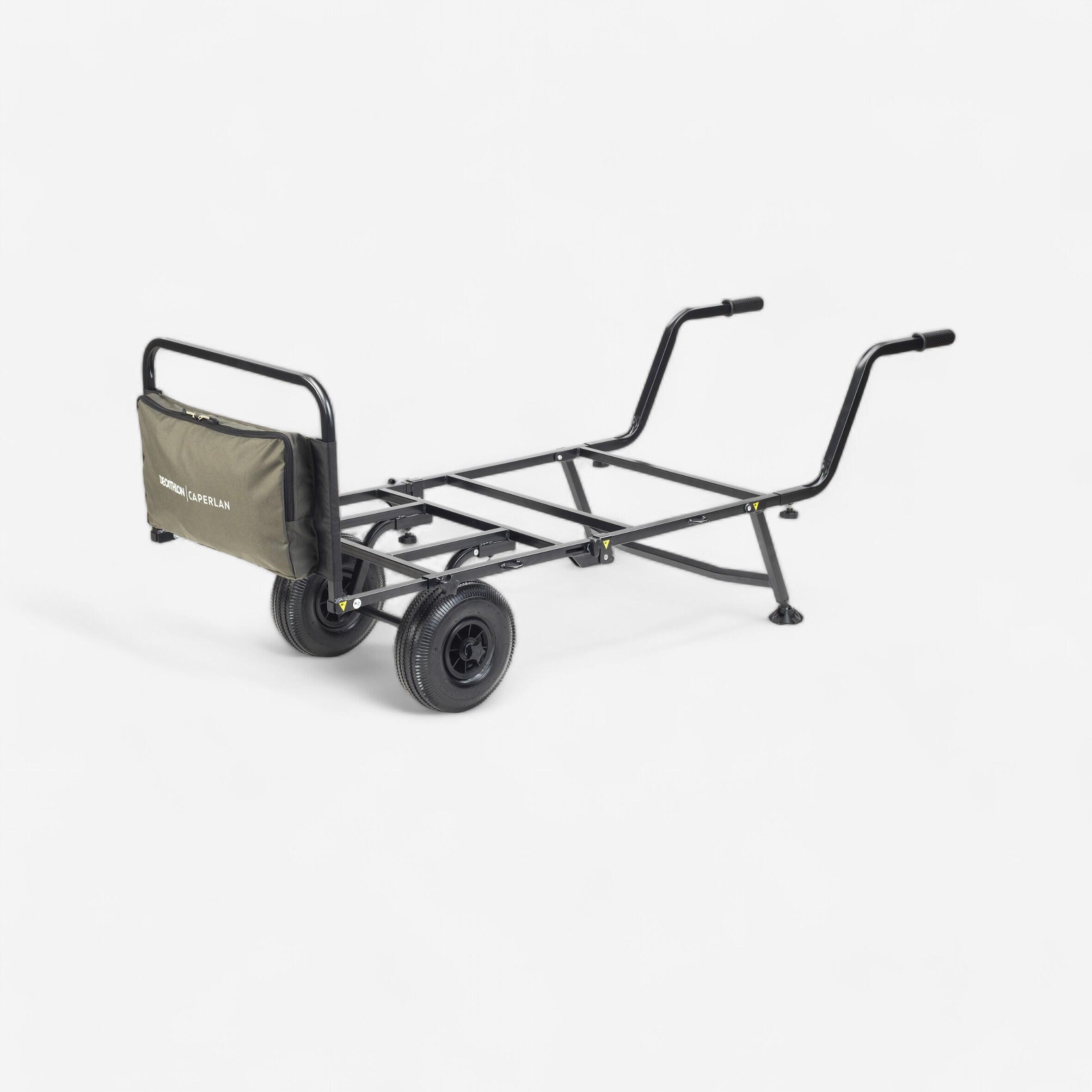 CHARIOT PÊCHE DE LA CARPE BARROW SESSION CAPERLAN | Decathlon