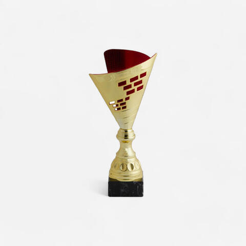 TROFEE T537 goud/rood 35 cm | WORKSHOP | Decathlon.nl
