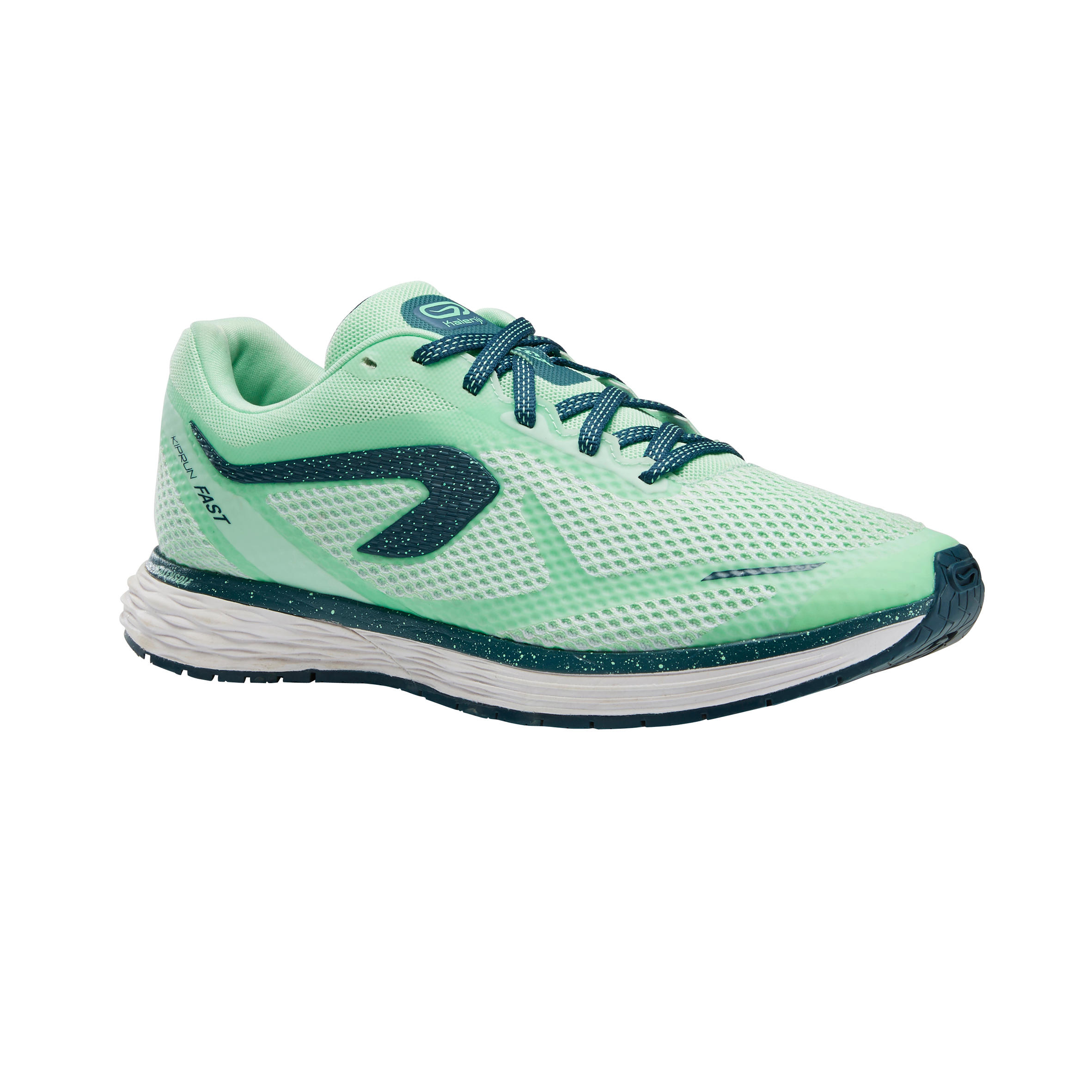 KALENJI KIPRUN FAST WOMEN'S RUNNING SHOES GREEN - Decathlon