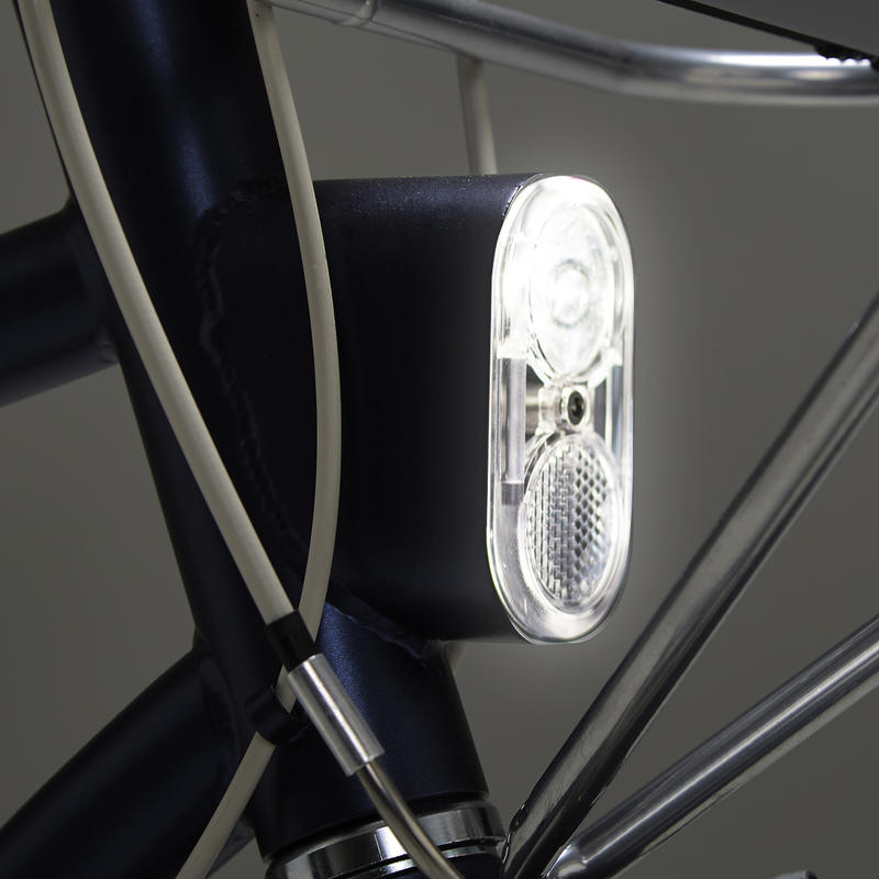 Elops 520 Low Frame City Bike - Blue - Decathlon