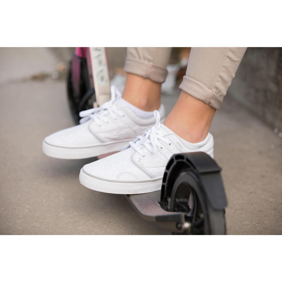 KINDERSTEP MID 9 ROOD | OXELO | Decathlon.nl