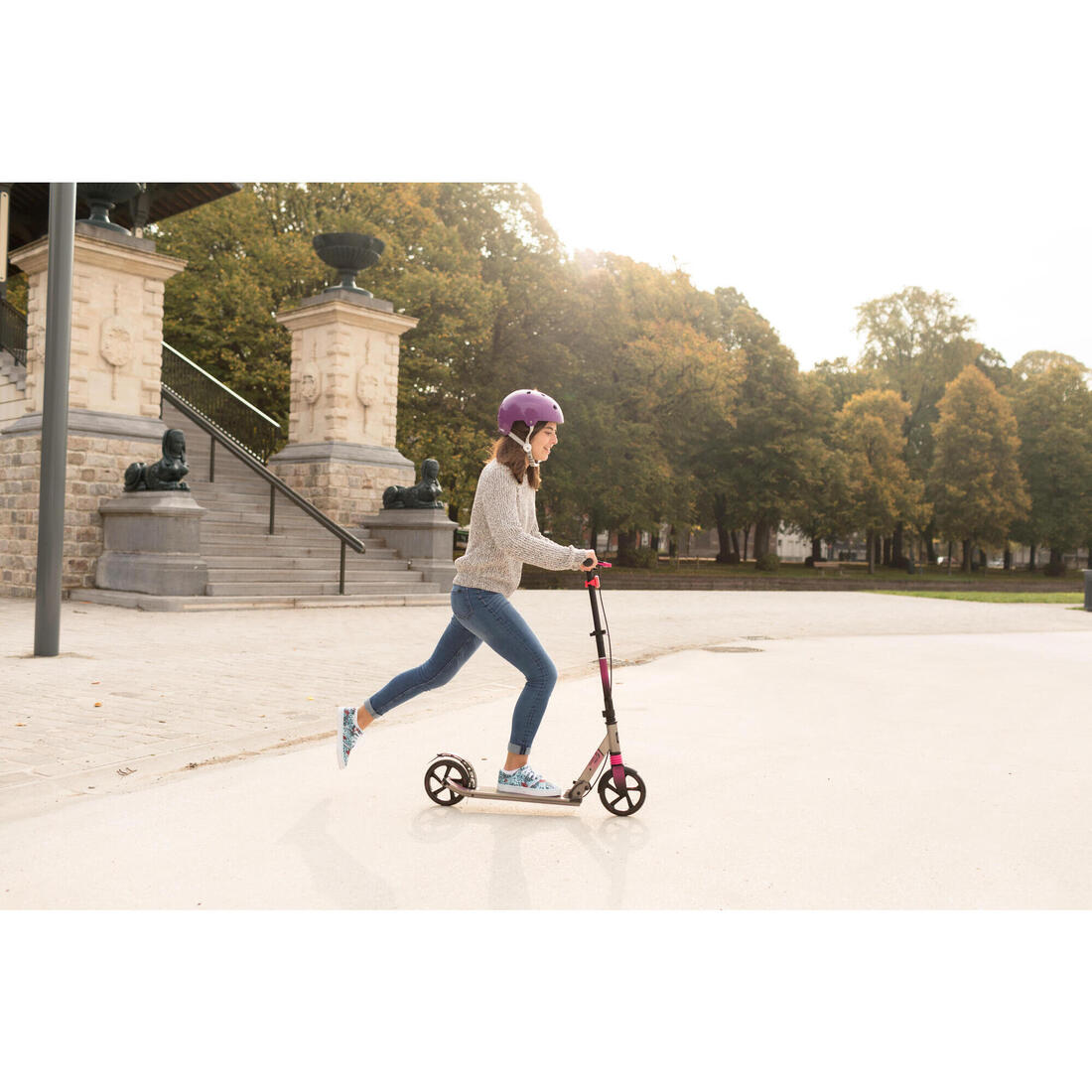 KINDERSTEP MID 9 ROOD | OXELO | Decathlon.nl