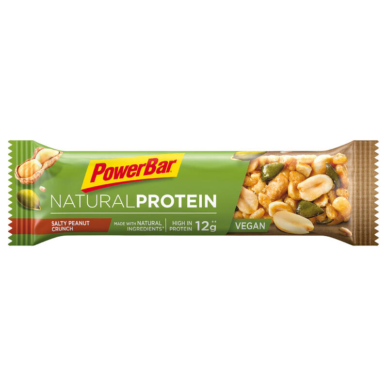Natural Protein Bar 40g - Peanuts POWERBAR - Decathlon