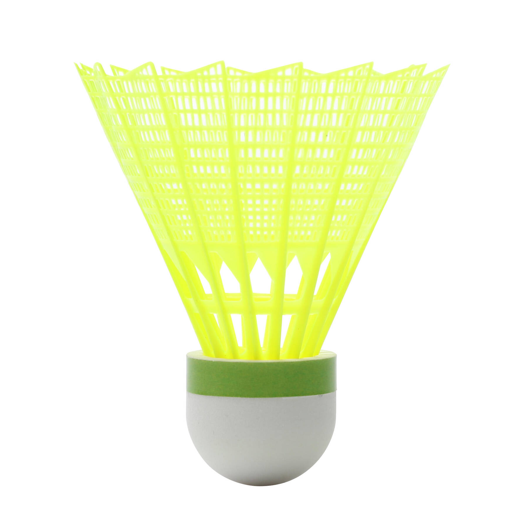 Buy Plastic Shuttlecock PSC 100 X 1 Single-Pack - Yellow Online | Decathlon