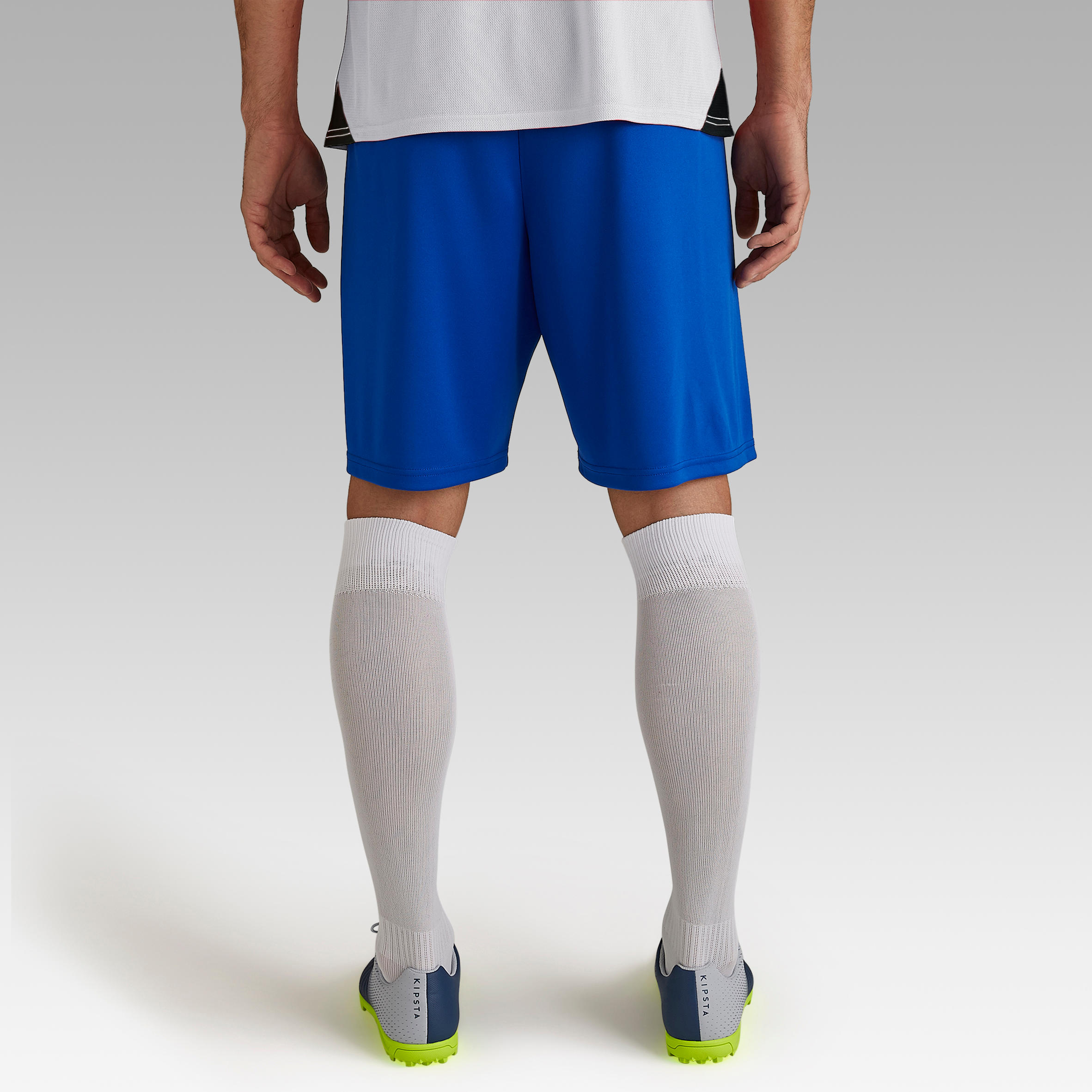 Adult Football Shorts Essential - Blue - Decathlon