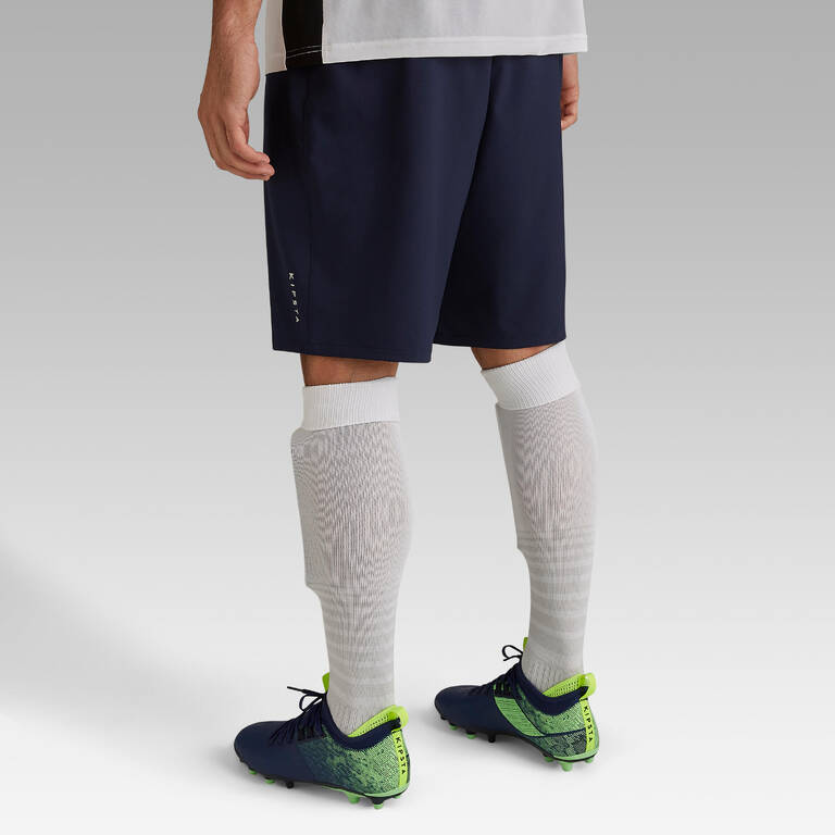 Adult Football Shorts Viralto Club - Navy Blue - Decathlon