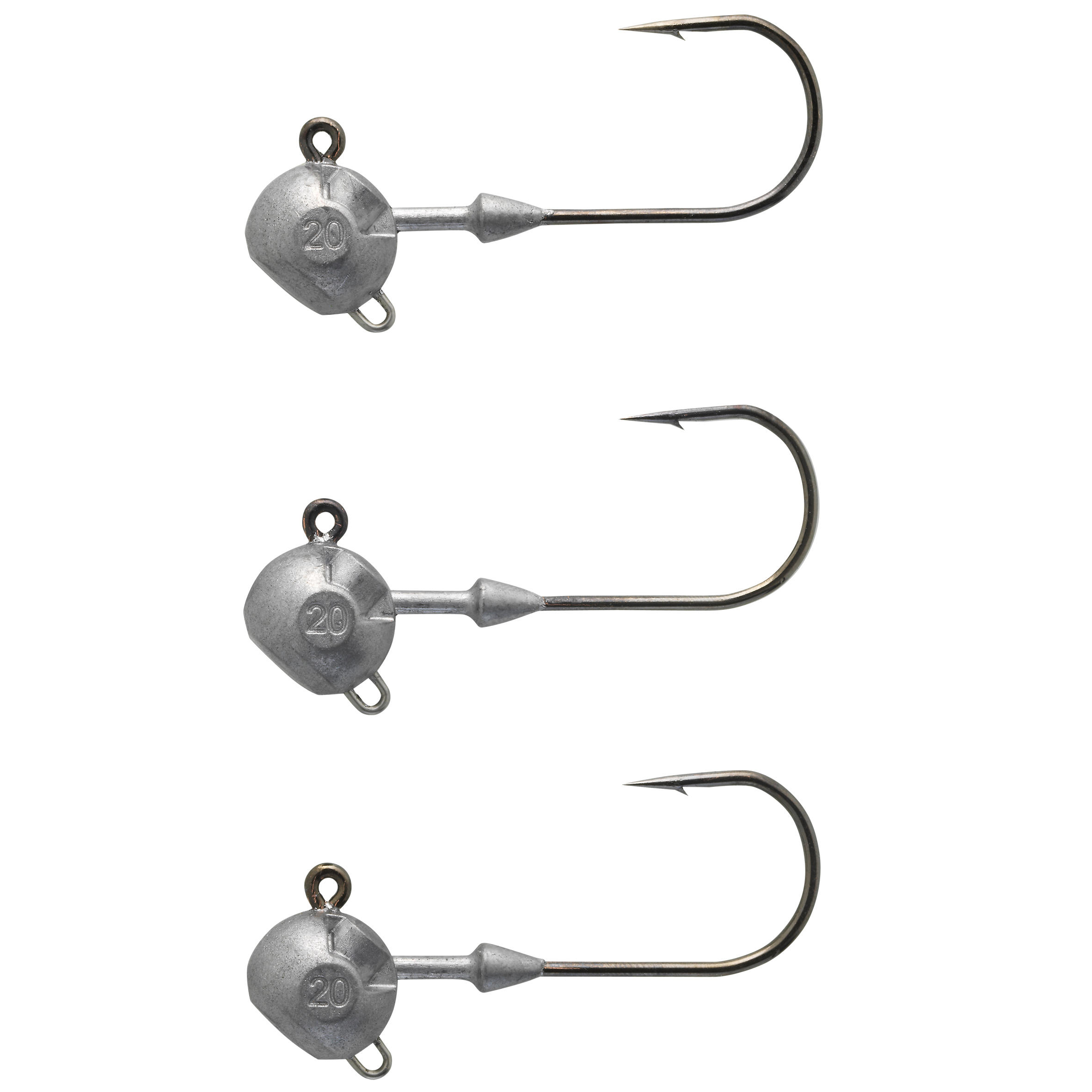 Soft lure fishing sinker head SH H 20 G 6/0 - Decathlon