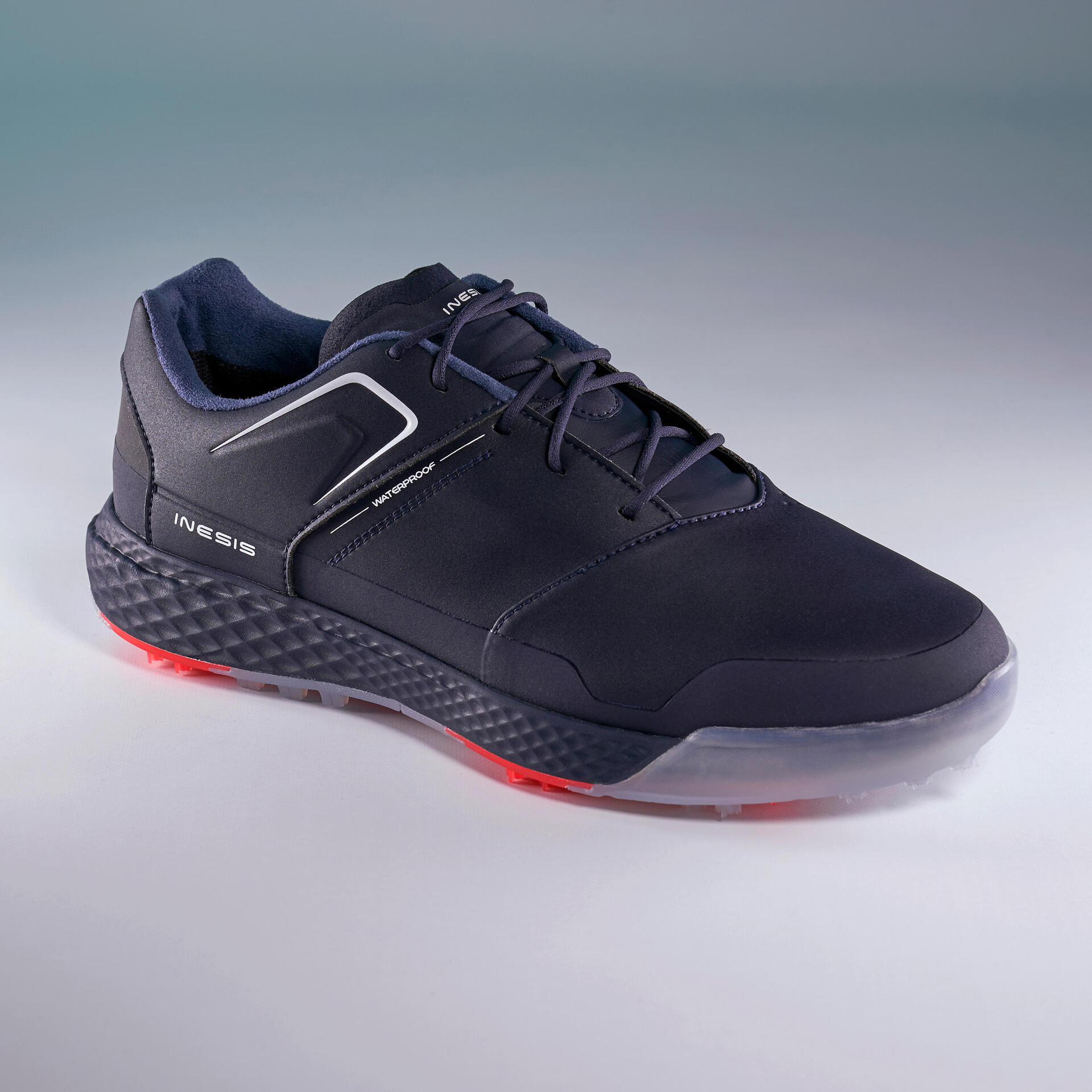 Sepatu Golf Pria Grip Anti Air - Biru Navy