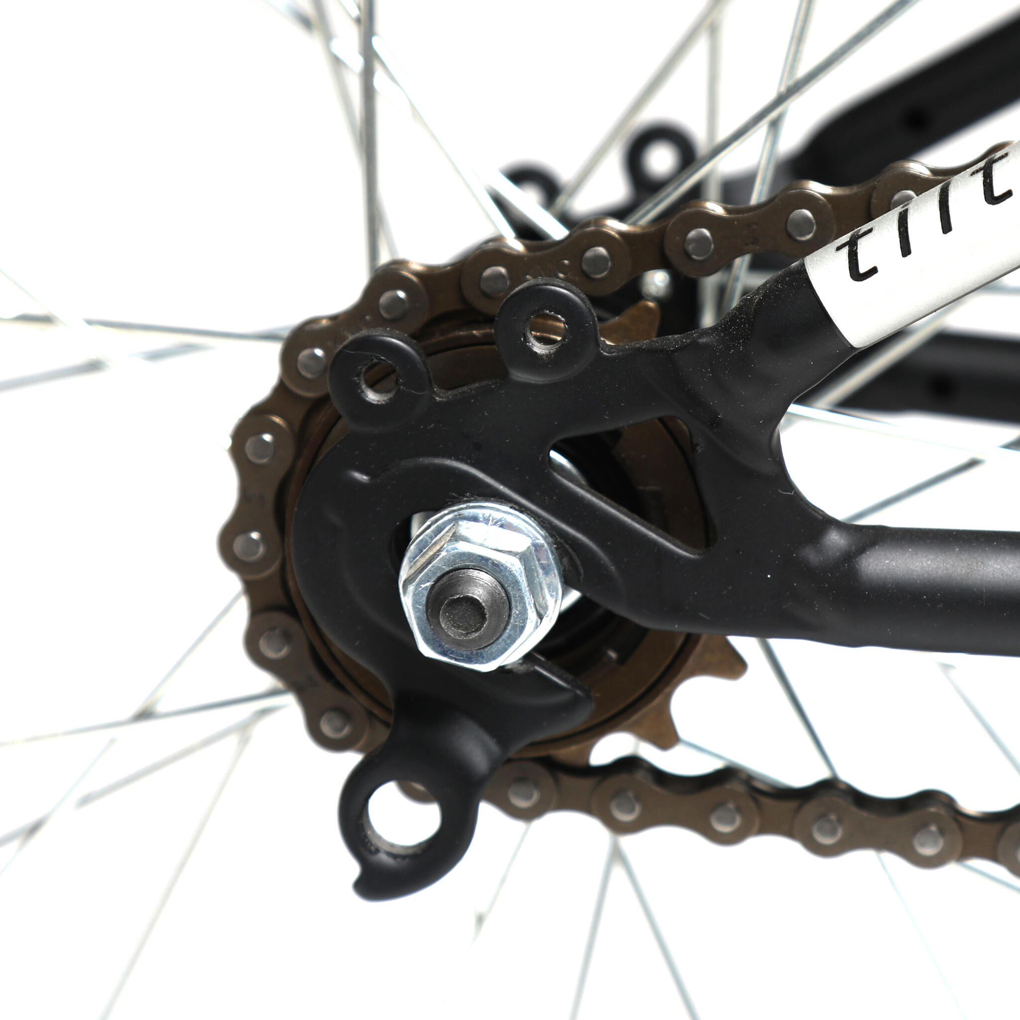 Tilt 100 20in Folding Bike - Black