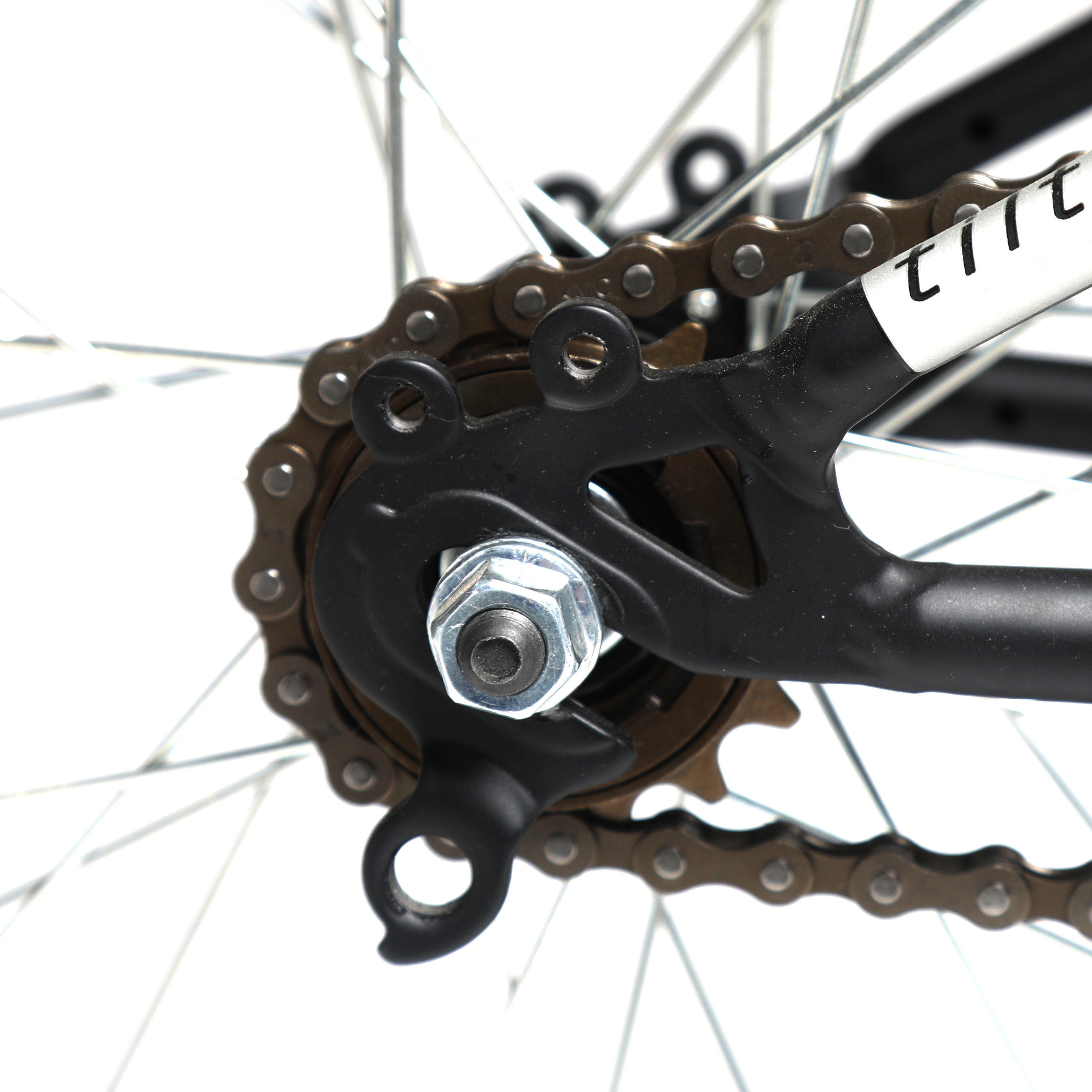 Tilt 100 20in Folding Bike - Black