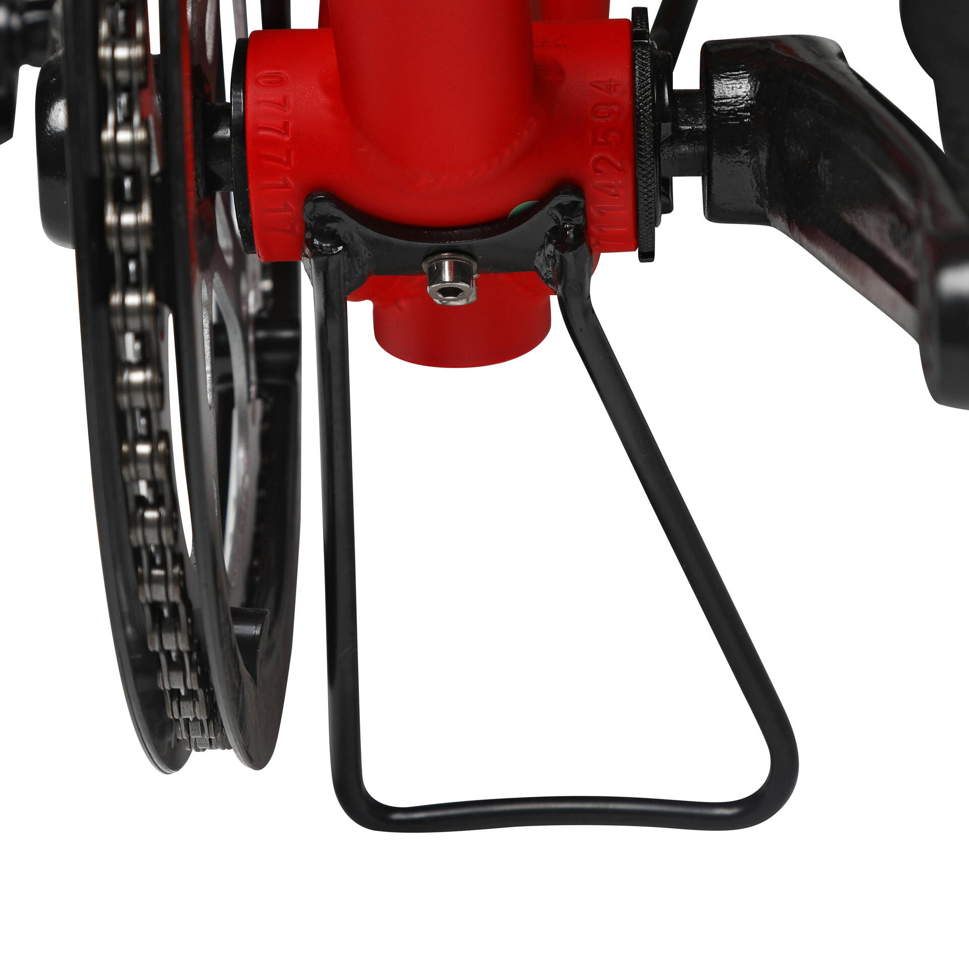 Folding Bike Tilt 120 Red 20 inch