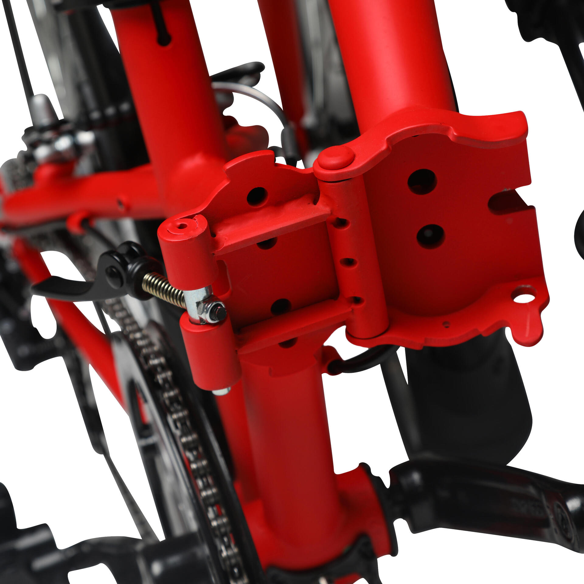 Folding Bike Tilt 120 Red 20 inch