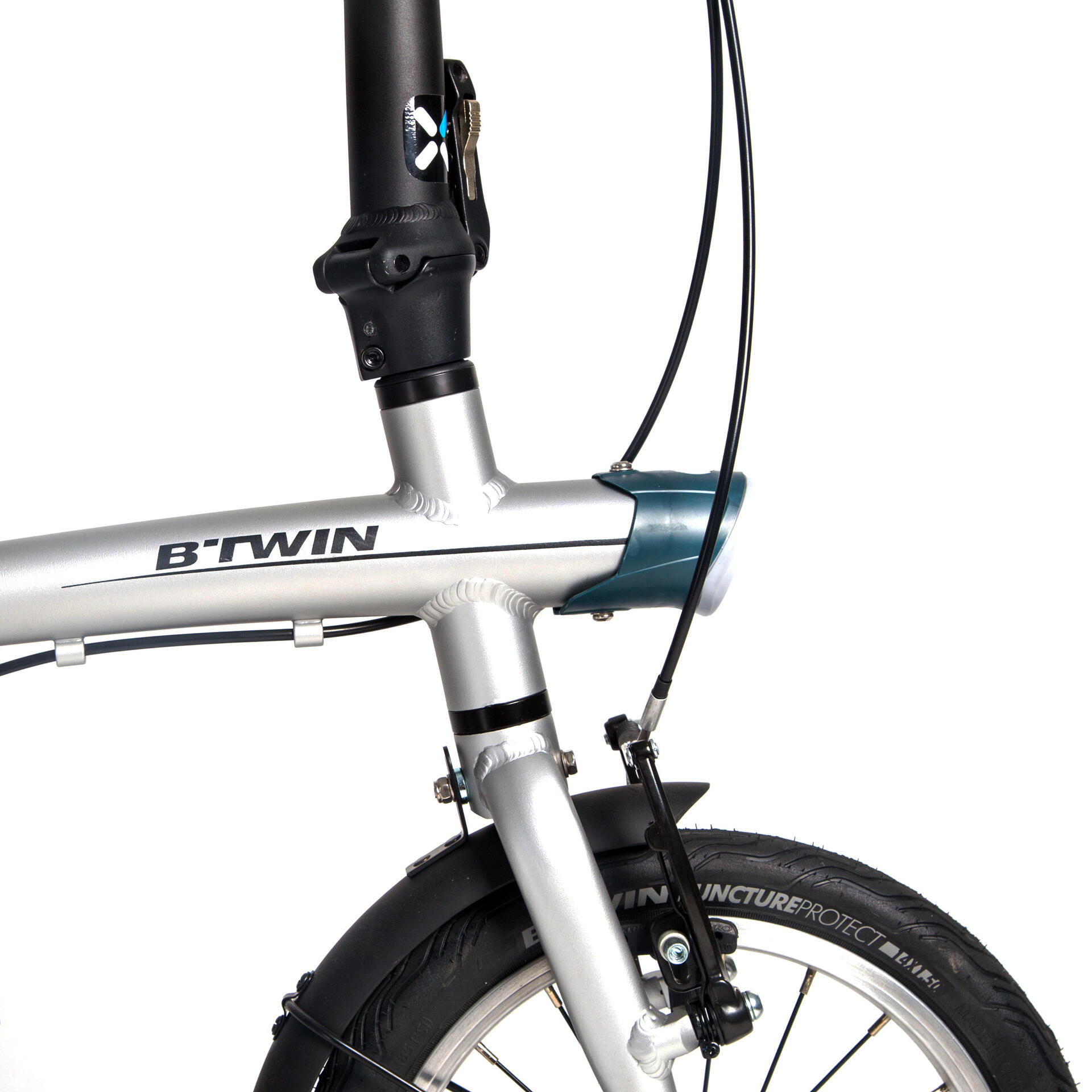TILT 500 14" FOLDING BIKE - SILVER