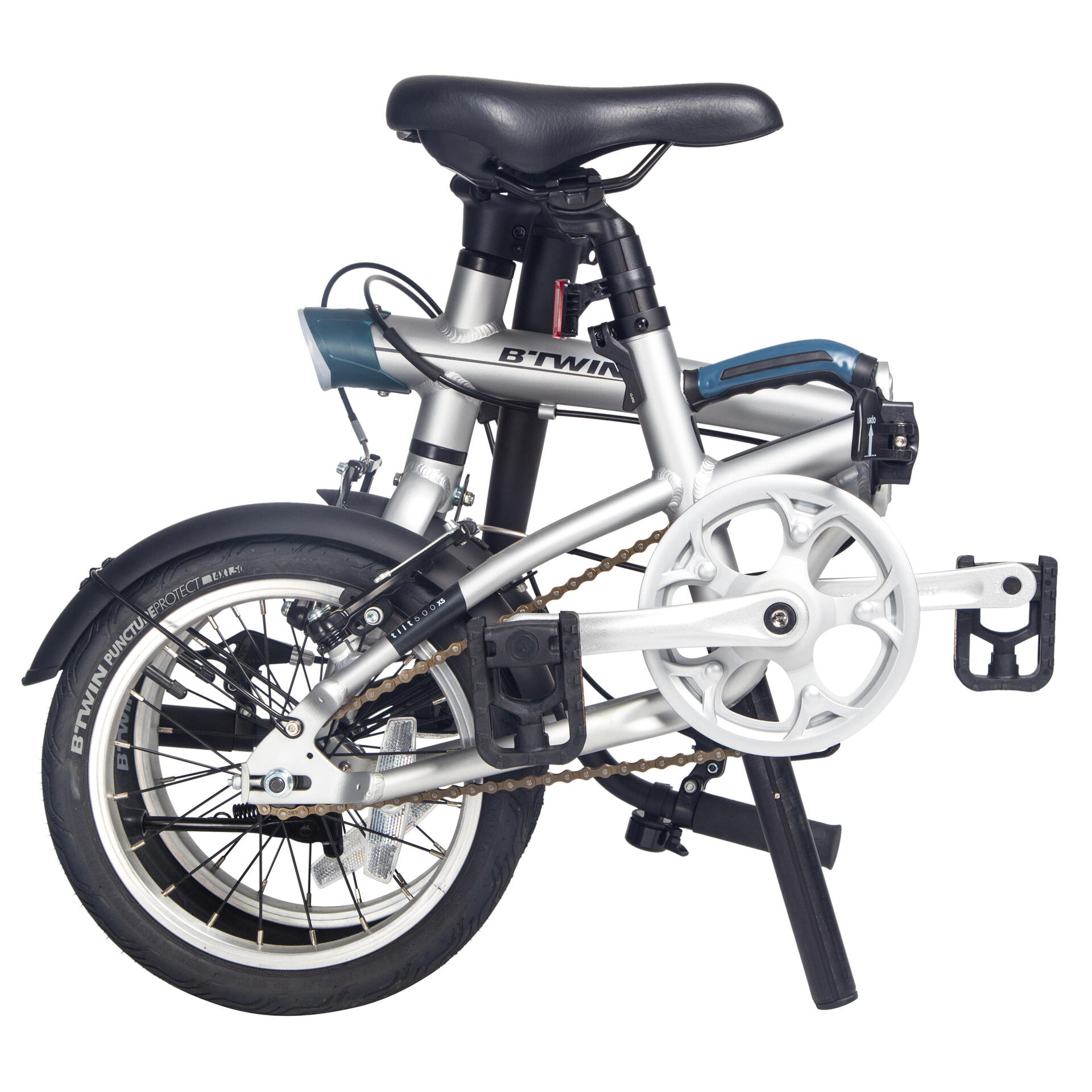 TILT 500 14" FOLDING BIKE - SILVER