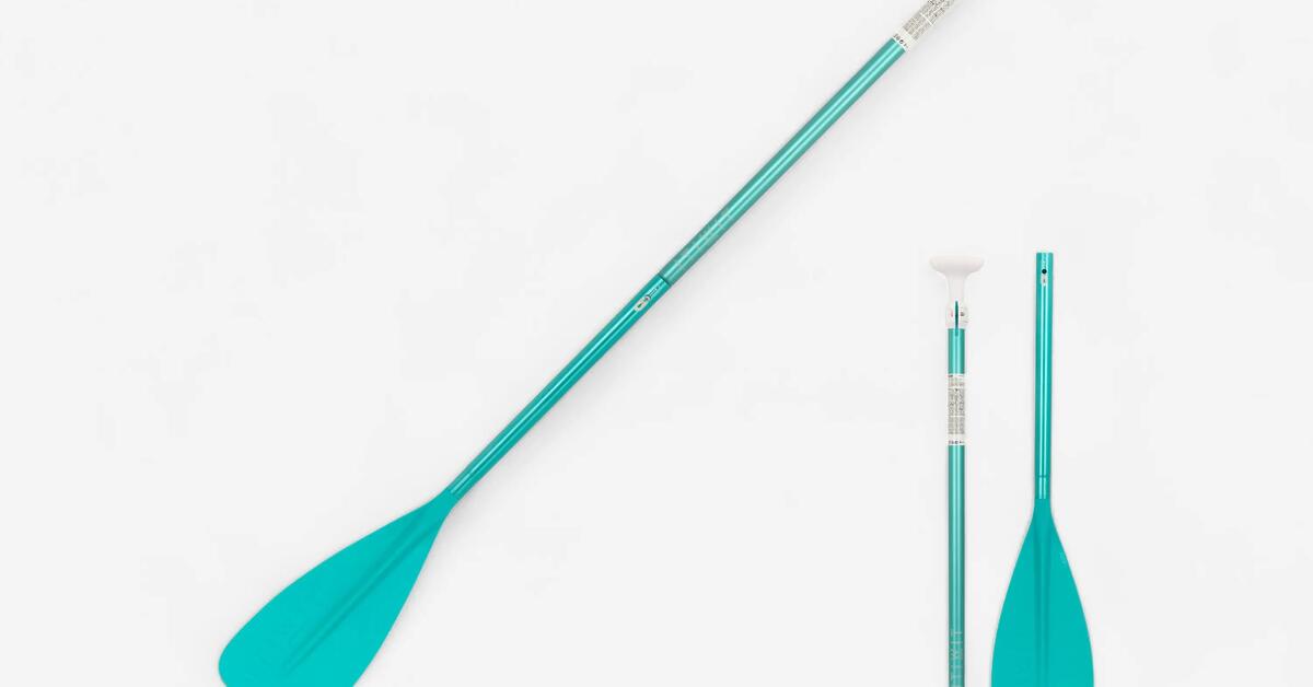 ITIWIT-PADDLE STAND UP PADDLE 100 COLLAPSIBLE ADJUSTABLE 170-220 CM GREEN