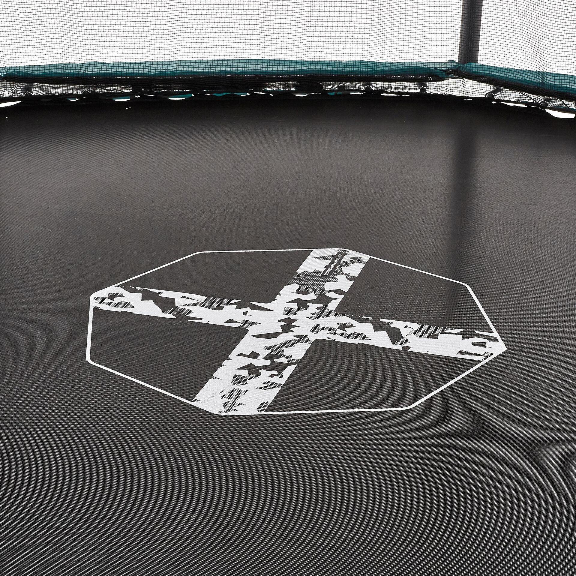 Hexagonal Trampoline with Safety Net 240