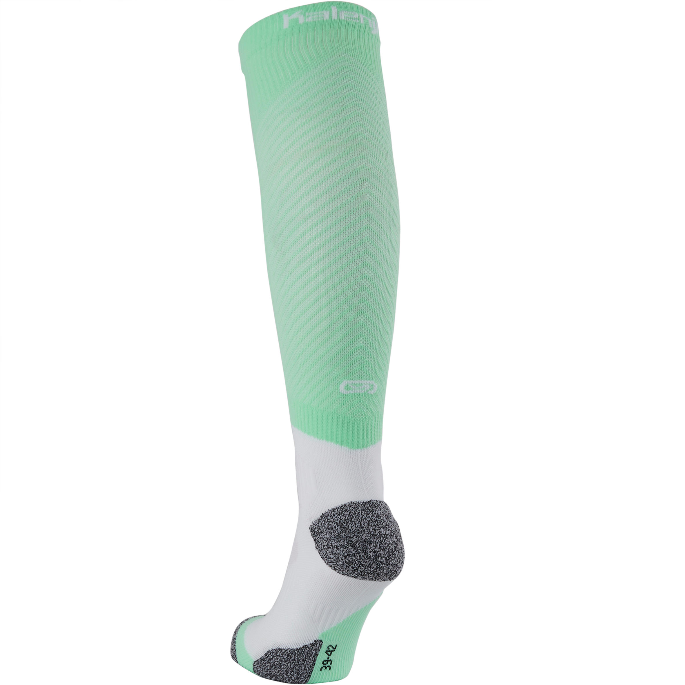 COMPRESSION RUNNING SOCKS - GREEN - Decathlon
