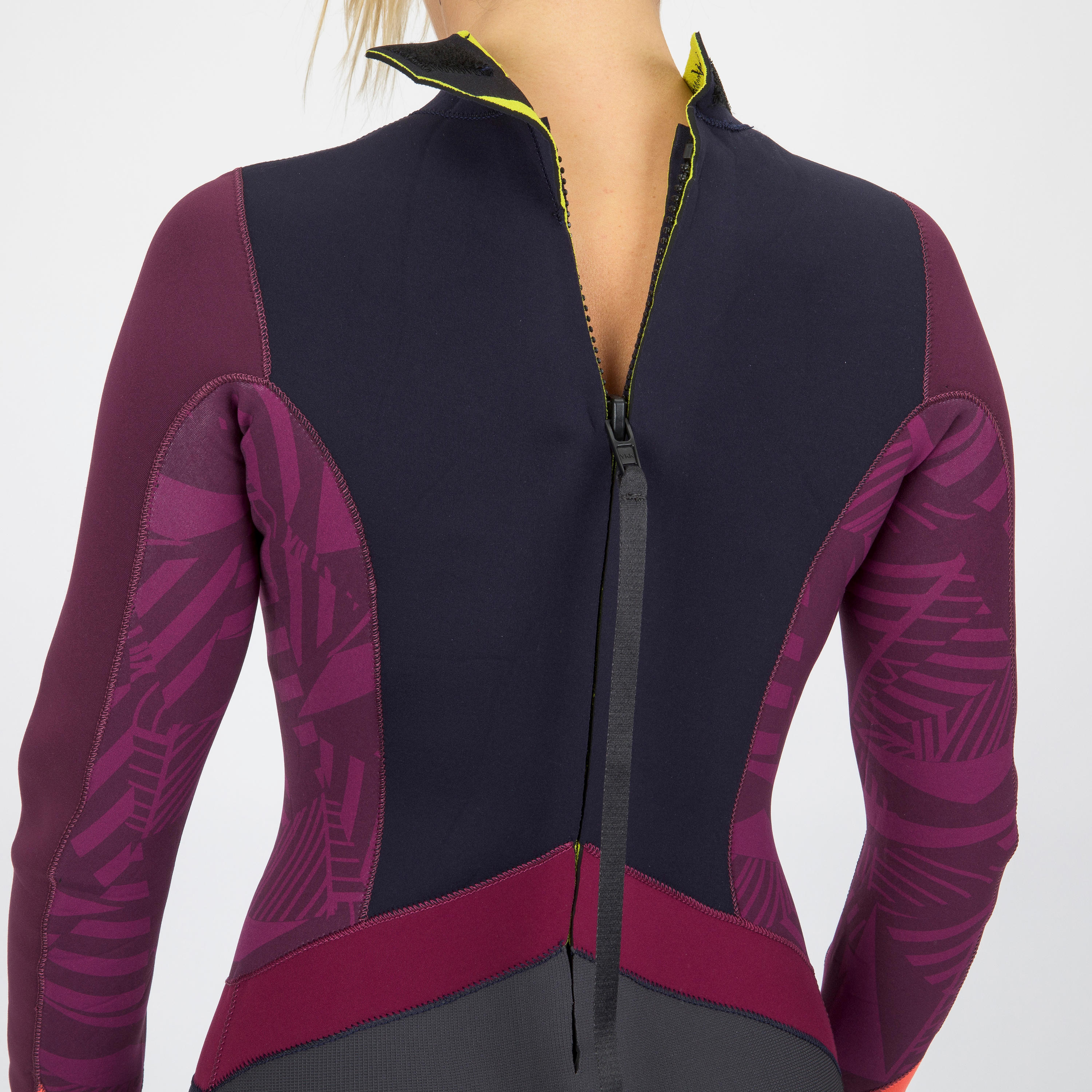 Dinghy 500 Women's Sailing GBS 3/2 mm Neoprene Wetsuit - Purple/Black ...