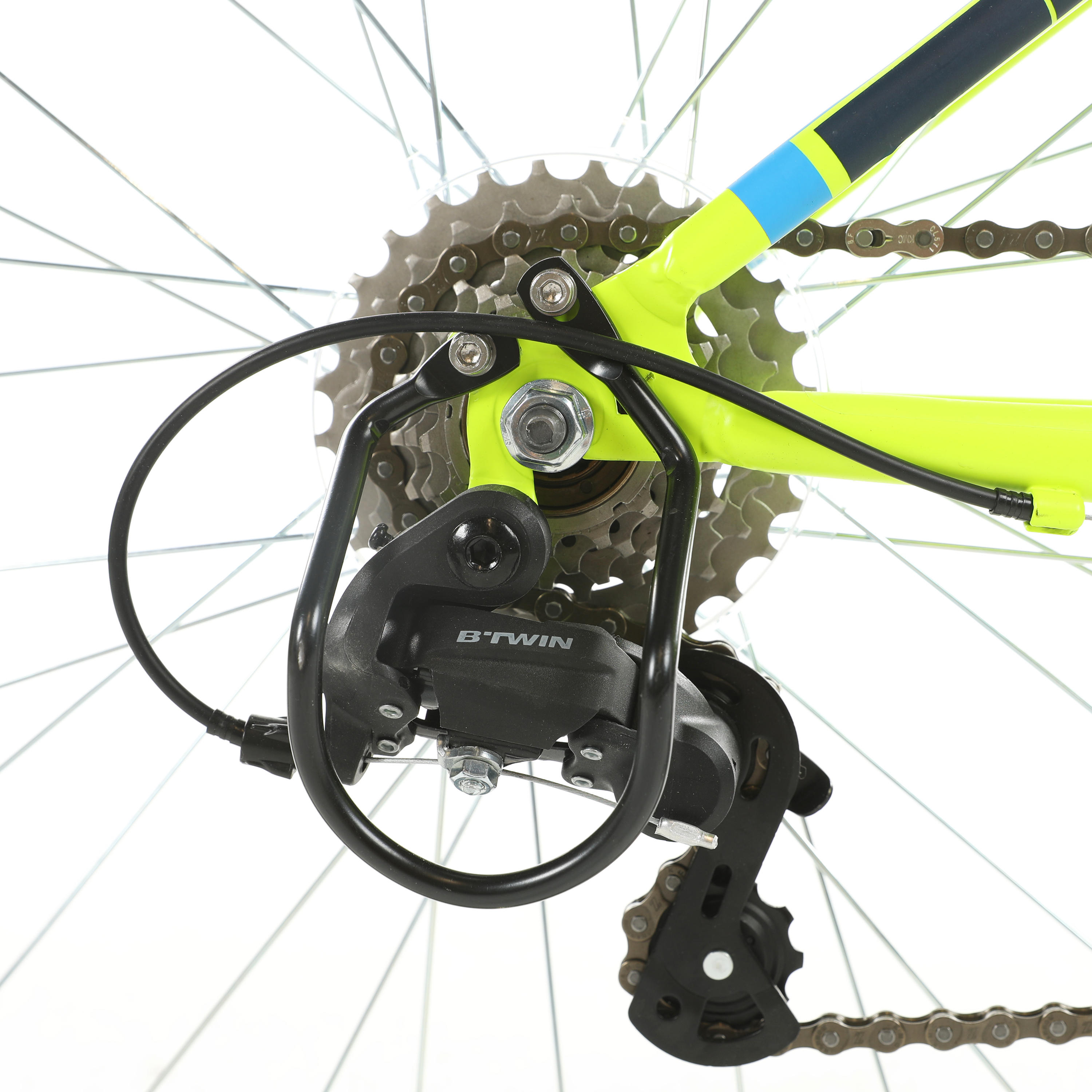 Btween VTT ENFANT ROCKRIDER ST 500 20 POUCES 6-9 Ans Jaune Fluo By ...