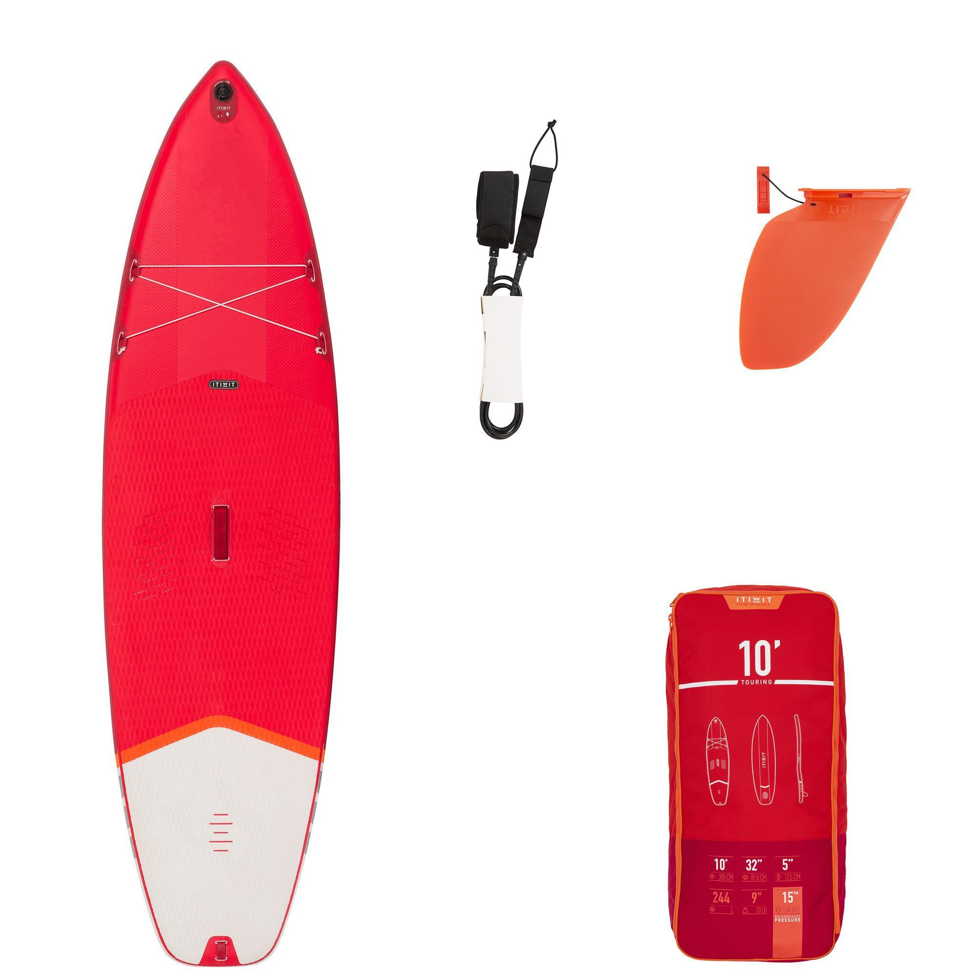 SUP-Board Stand Up Paddle aufblasbar X100 Touring Einsteiger 10 ... SUP-Board Stand Up Paddle aufblasbar X100 Touring Einsteiger 10 ...