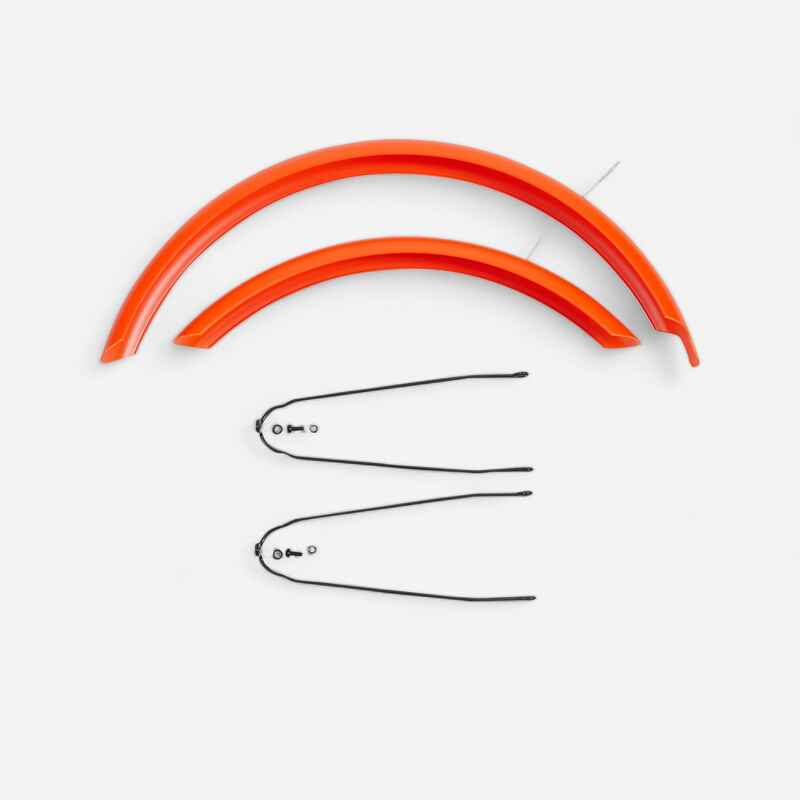 Narandžasti blatobran ORIGINAL (par, za bicikle od 20 inča) - Decathlon