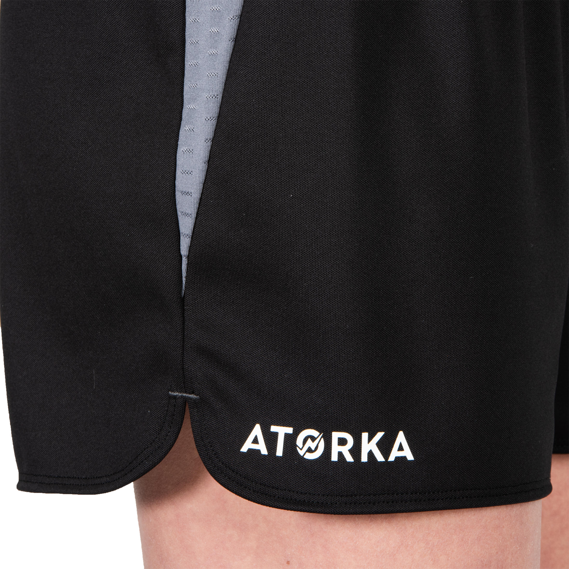 H500 Women's Handball Shorts - Black/Grey ATORKA | Decathlon