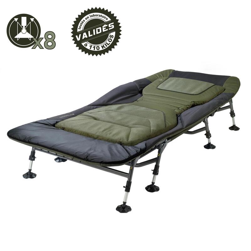 Bedchair pêche de la carpe MORPHOZ CAPERLAN | Decathlon