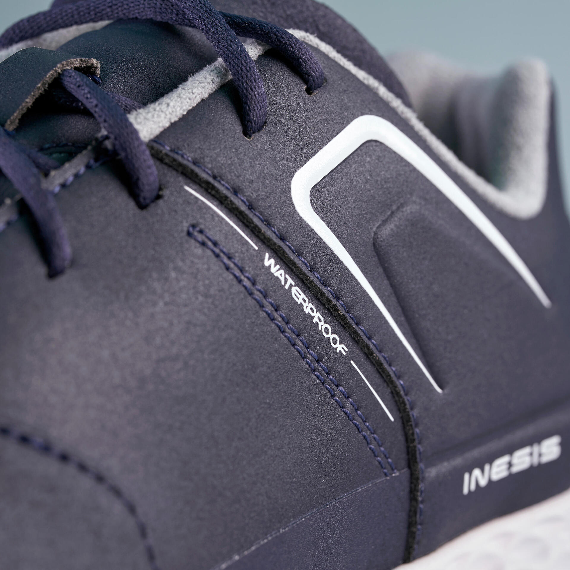 Men Golf Shoes Inesis Grip Waterproof - Navy