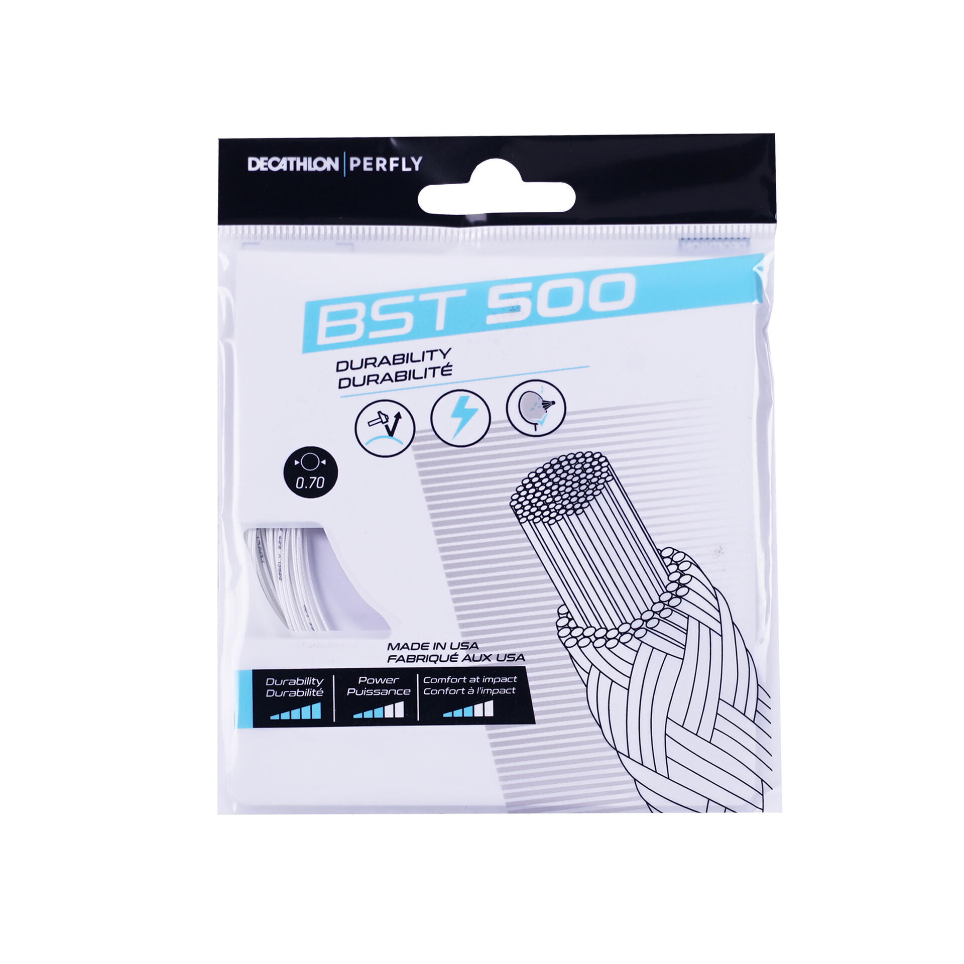 Badminton String Perfly BST500 - White