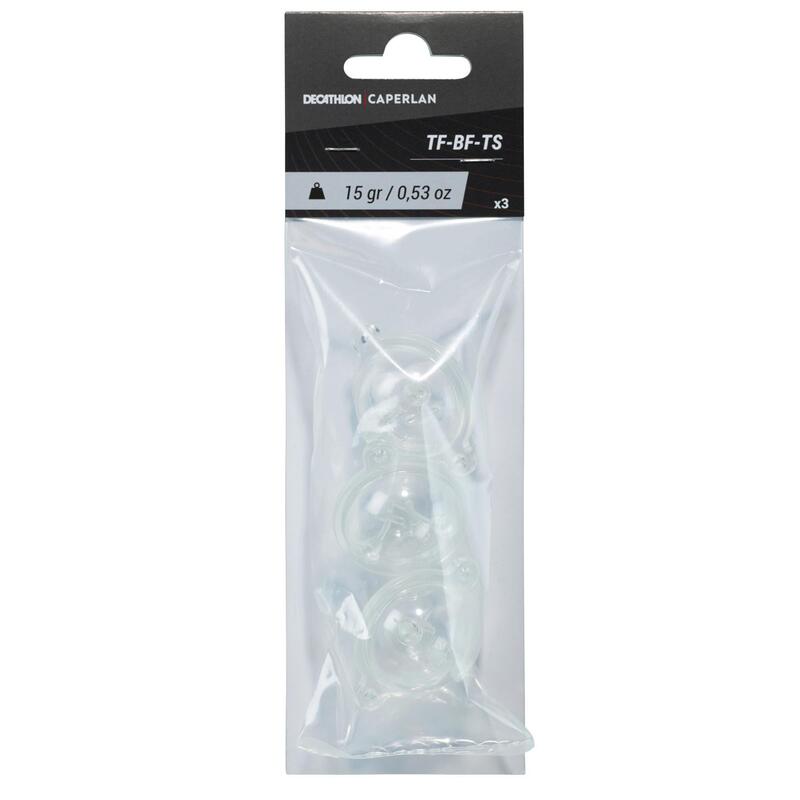 ROUND TRANSPARENT BUBBLE FLOAT TF-TS TROUT FISHING CAPERLAN - Decathlon