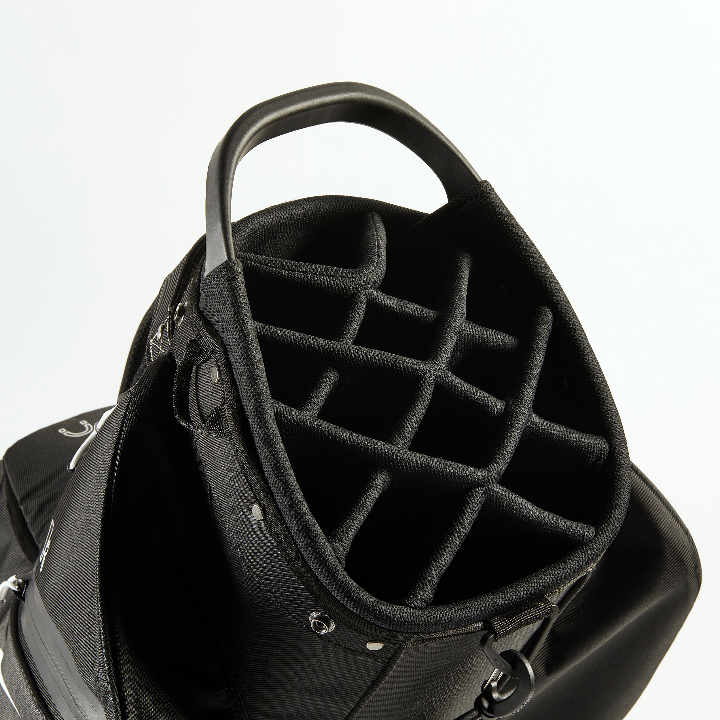 Talega de golf para 14 palos - Inesis Cart negro - Decathlon