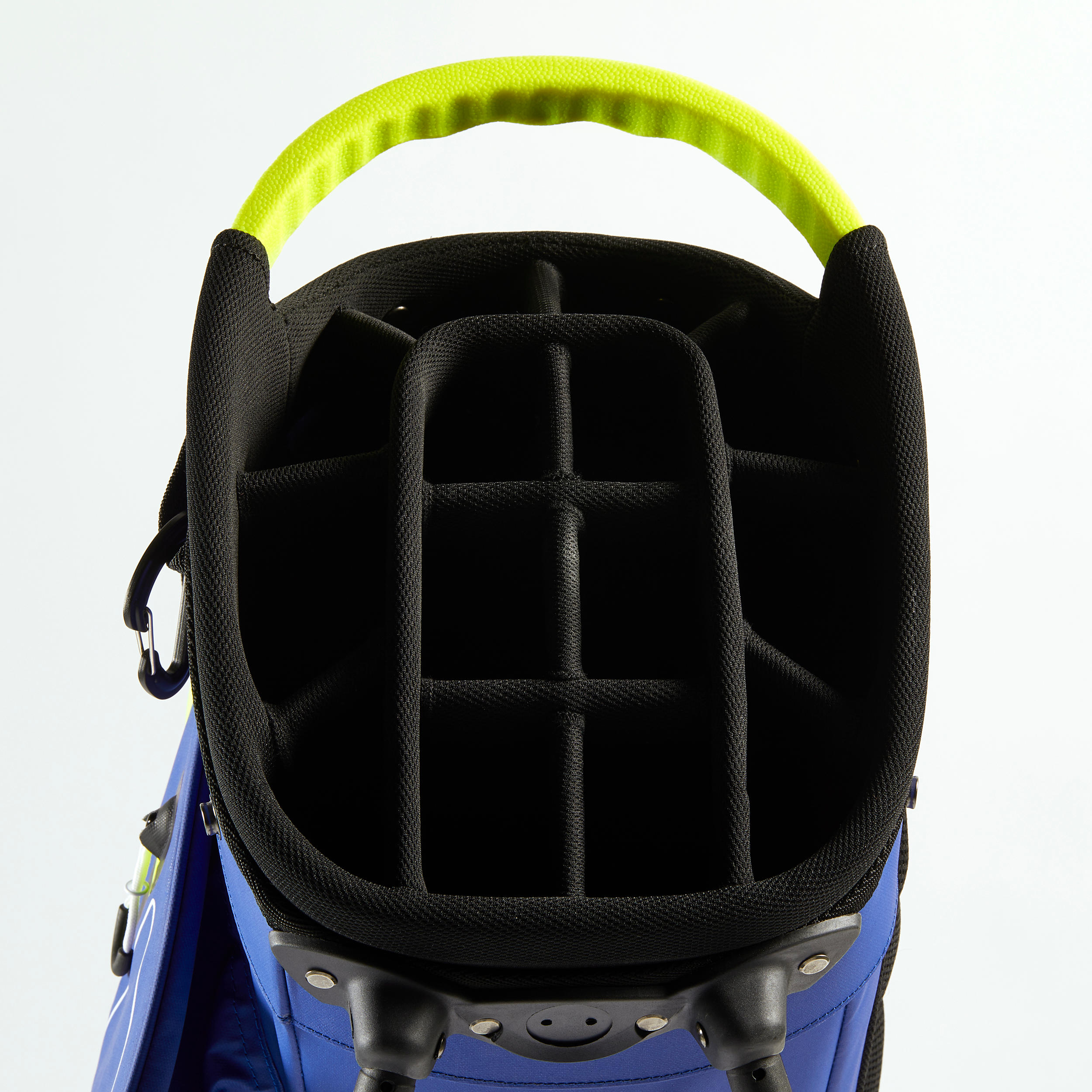WATERPROOF GOLF STAND BAG - BLUE/YELLOW - Decathlon