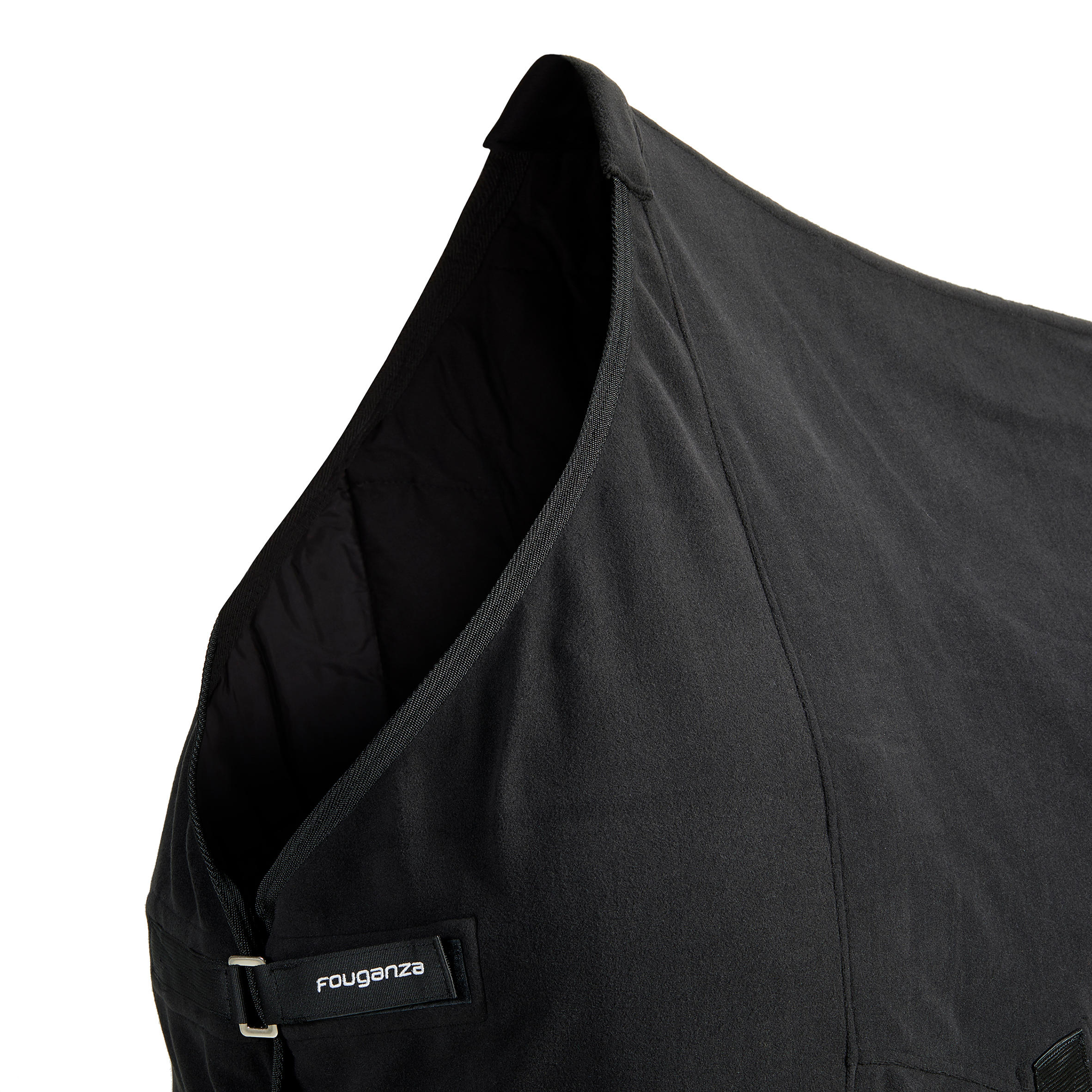 Horse Riding Fleece Stable Sheet for Horse and Pony Polar Basic - Black ...