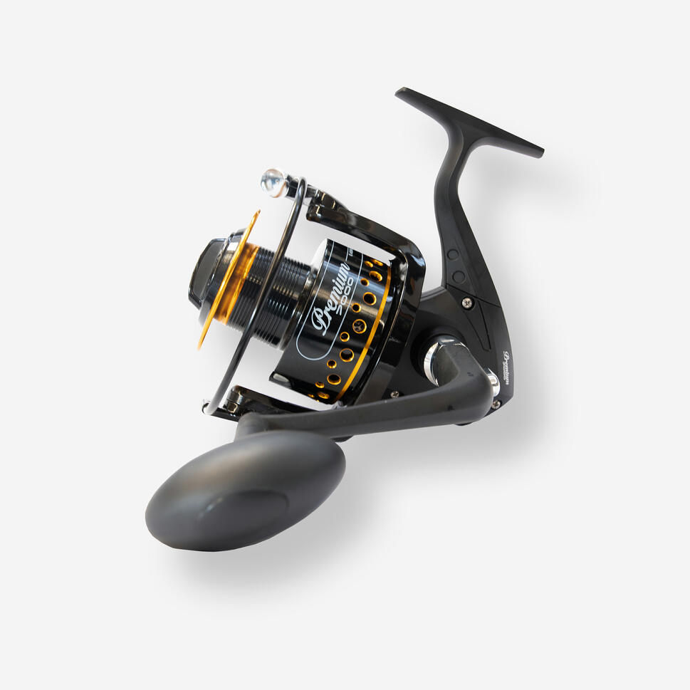 MOULINET PÊCHE en mer PREMIUM PRO BLACK GOLD 7000 MITCHELL | Decathlon