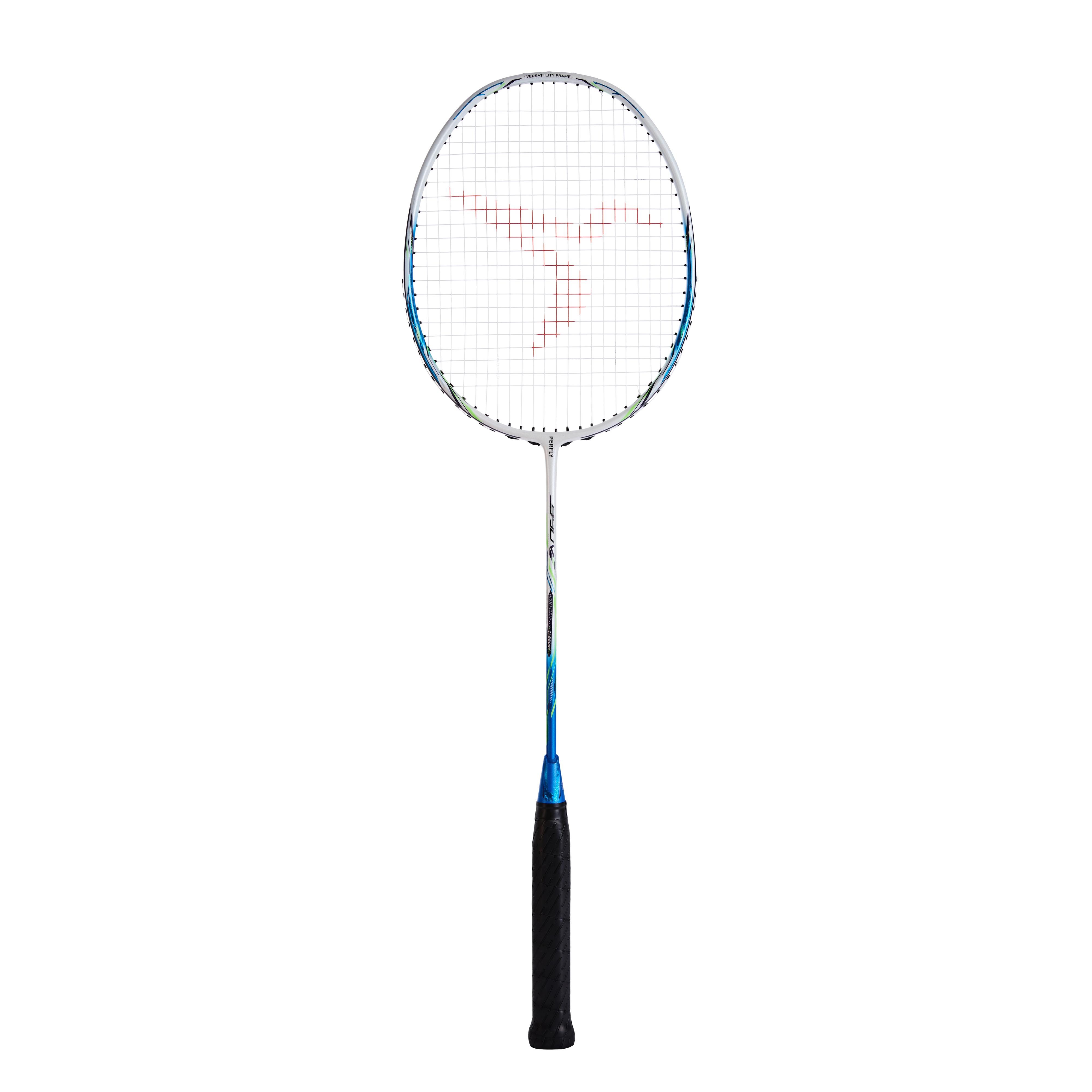 RAQUETA DE BÁDMINTON ADULTO BR990 V - BLANCO Perfly | Decathlon